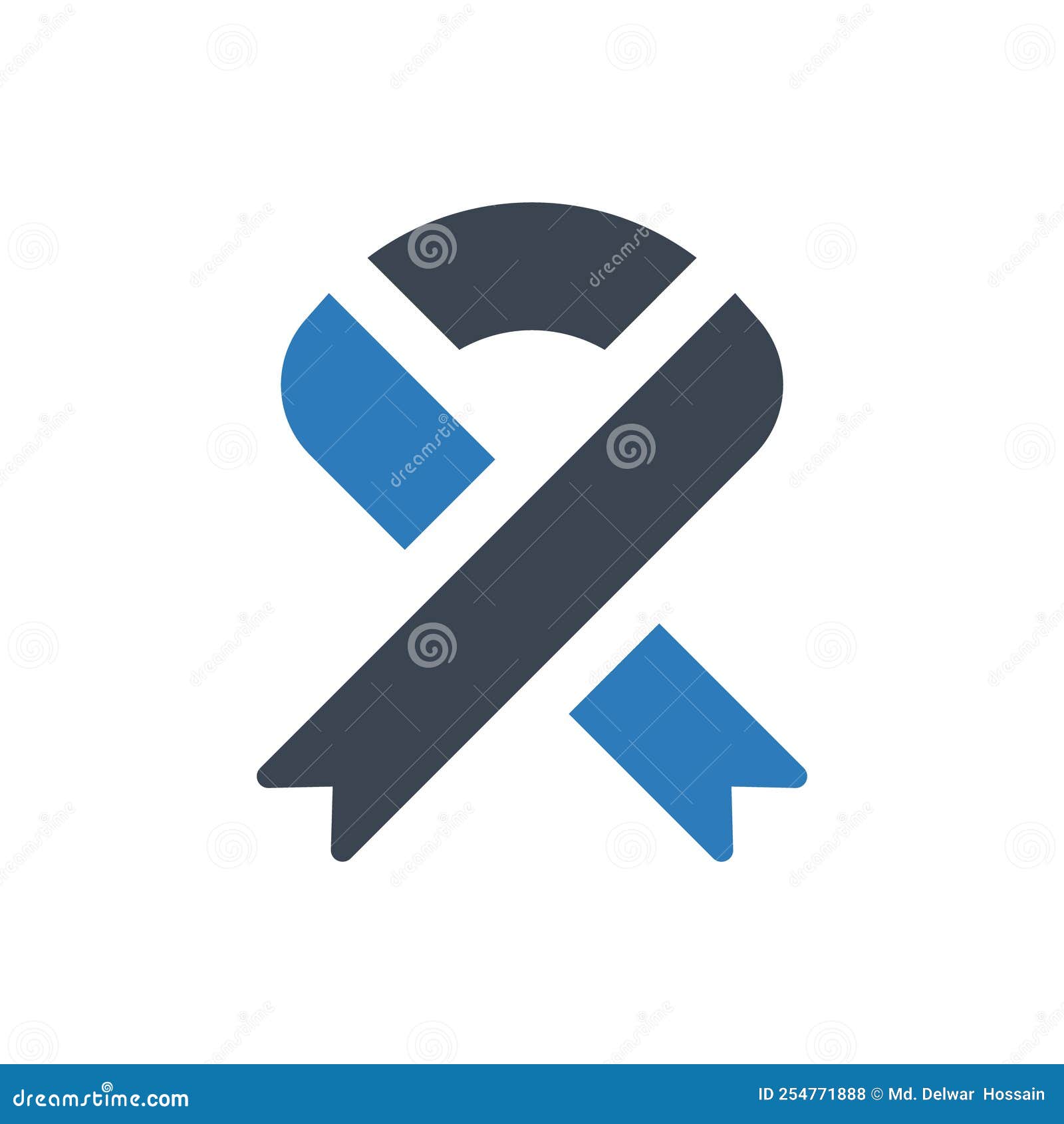 Anti-aids icon stock vector. Illustration of medicine - 254771888