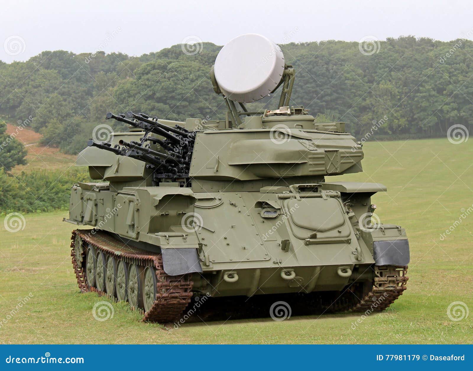 Anti Aircraft Gun. stock image. Image of kill, shoot - 77981179