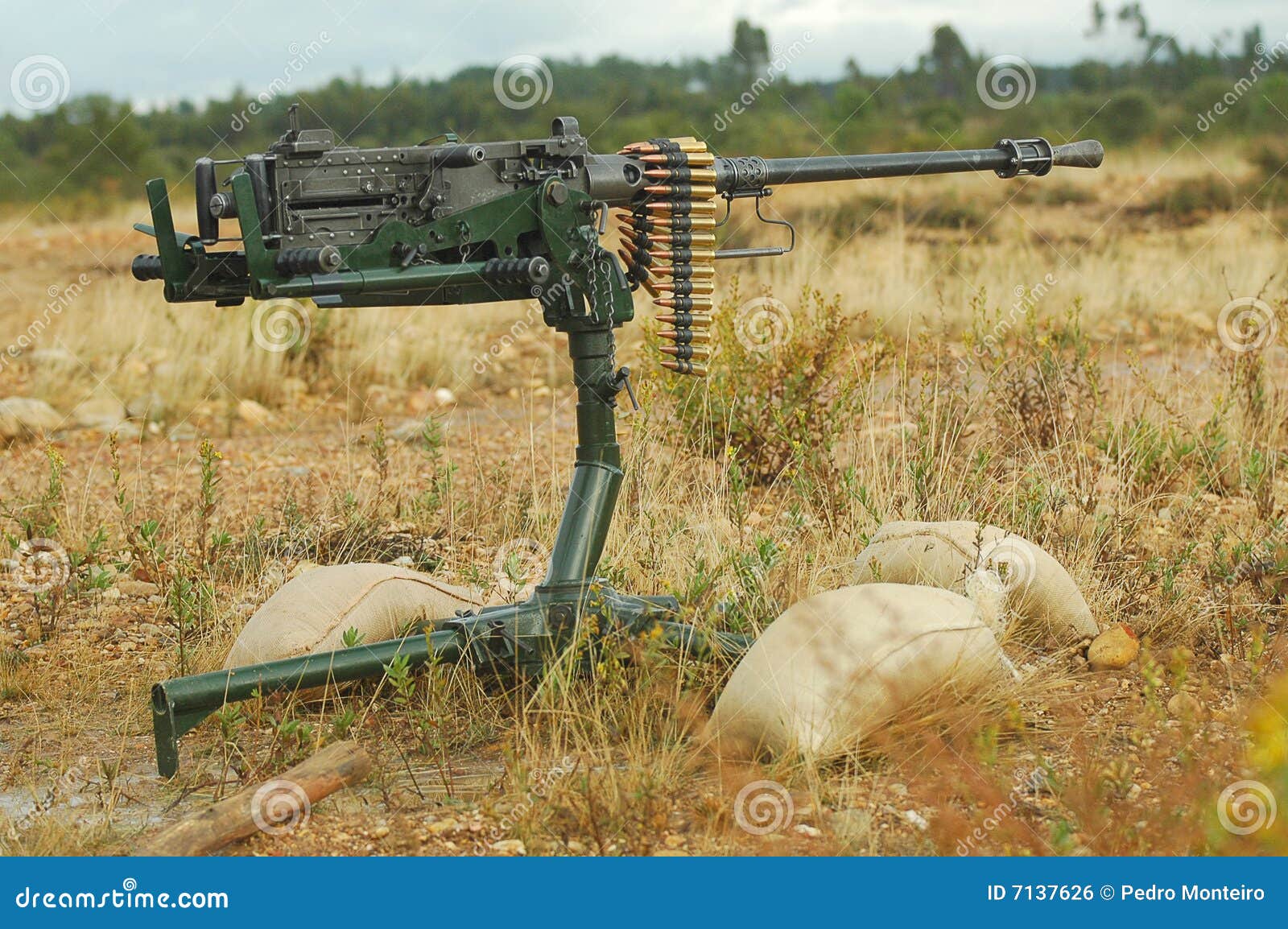 Anti-Aircraft Machine Gun Royalty Free Stock Image - Image: 7137626