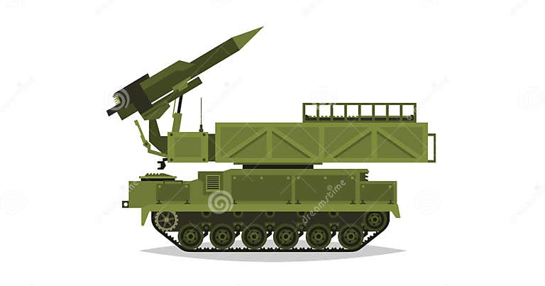 Anti Aircraft Missile System Rockets And Shells Special Military