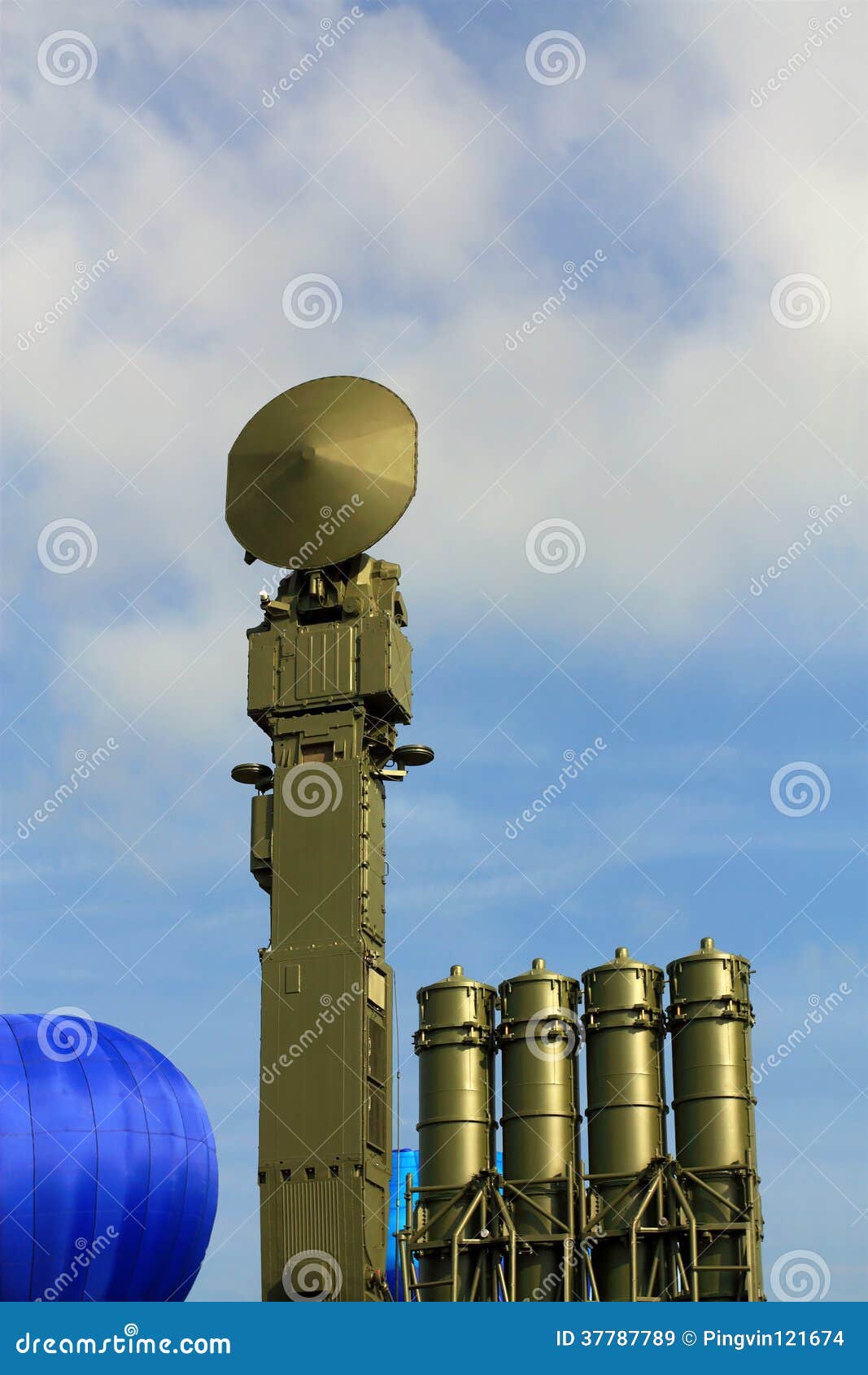 Anti-aircraft Missile System Stock Image - Image of longrange, platform ...