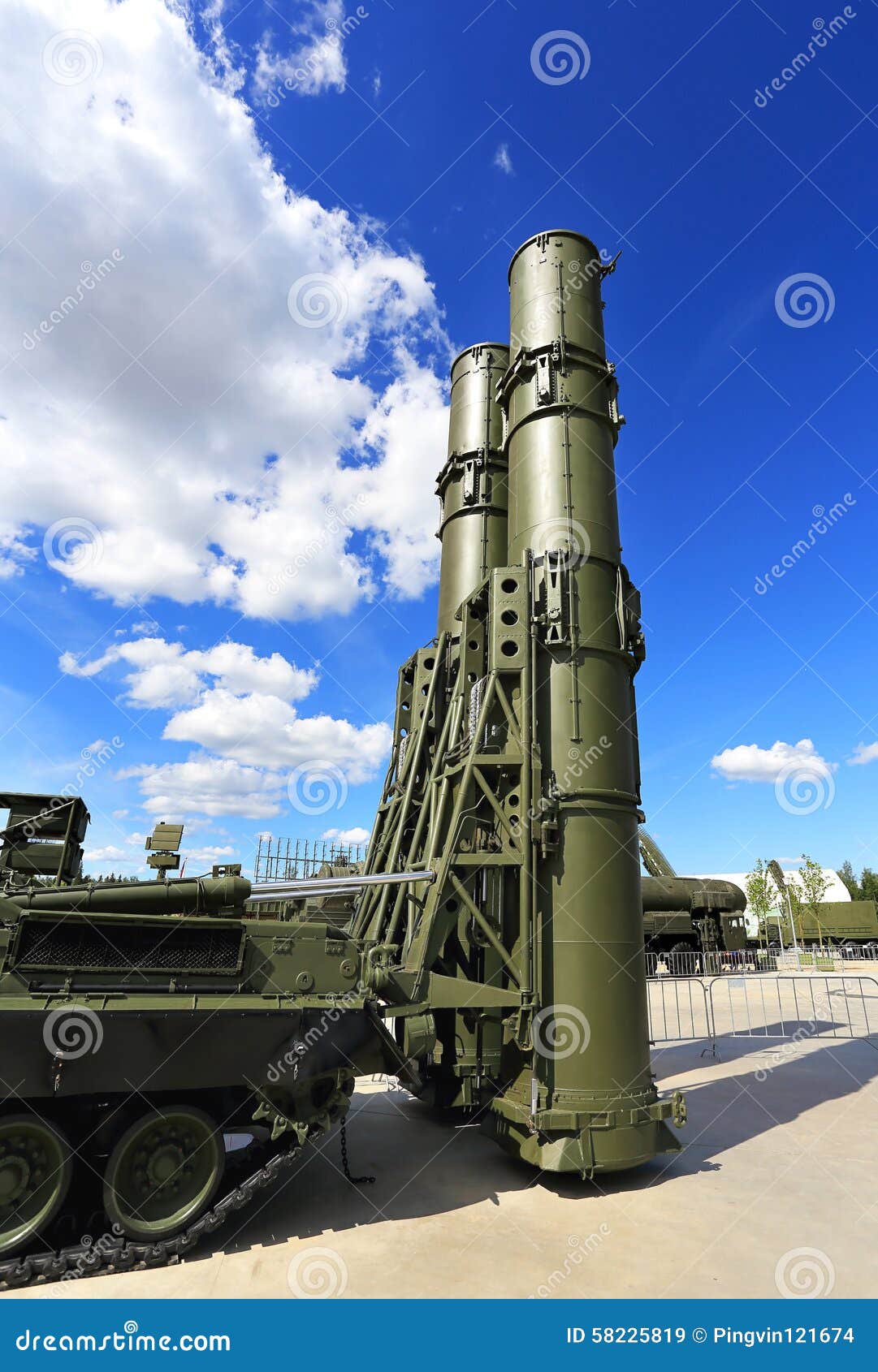 Anti-aircraft Missile System Stock Image - Image of system, aircraft ...