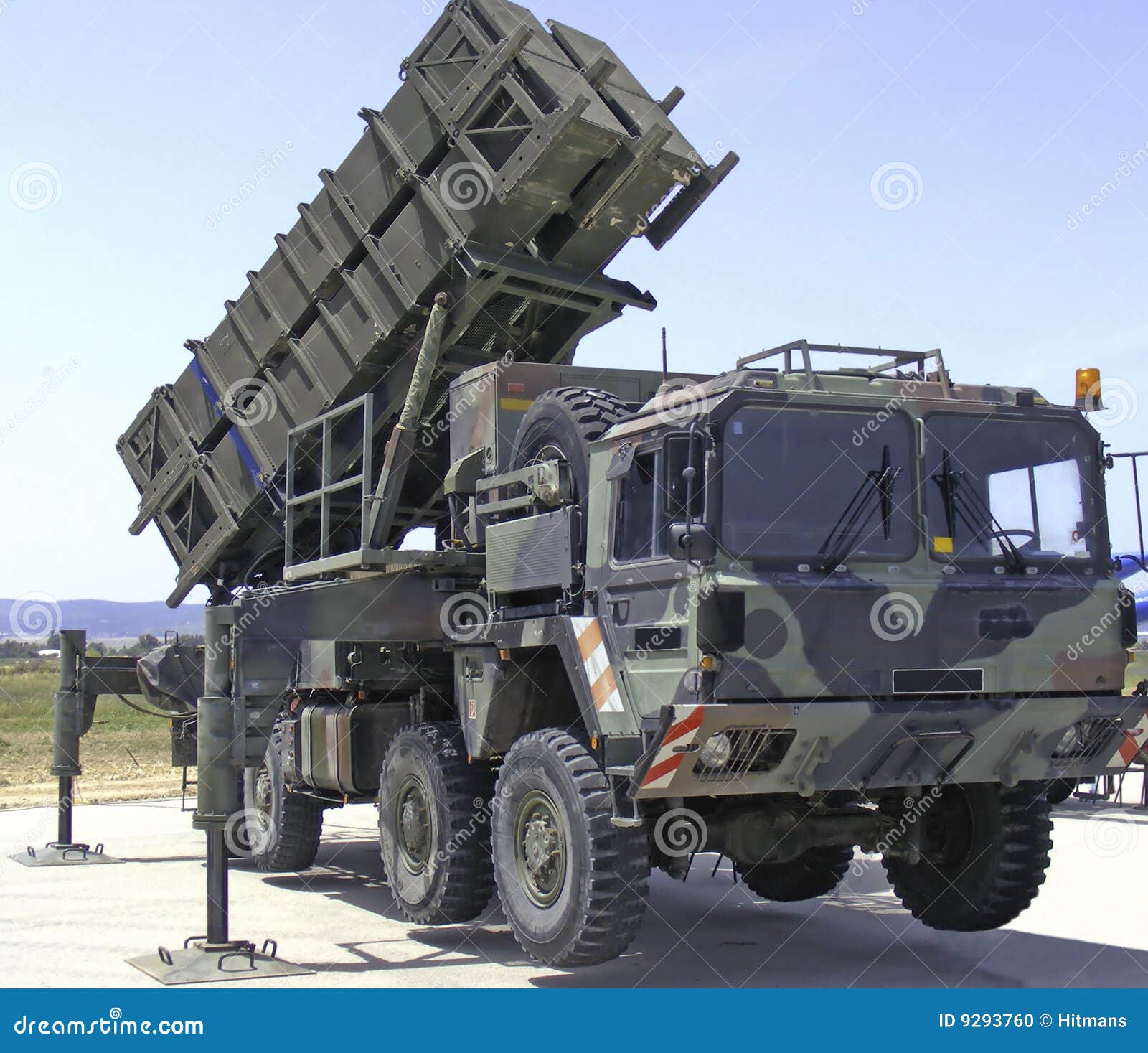 Anti aircraft missiles stock photo. Image of high, explosive - 9293760