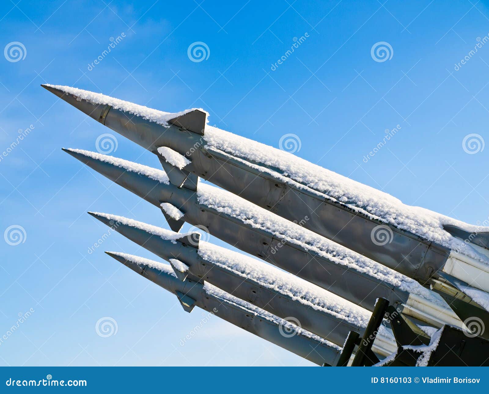Anti-aircraft Rockets Picture. Image: 8160103
