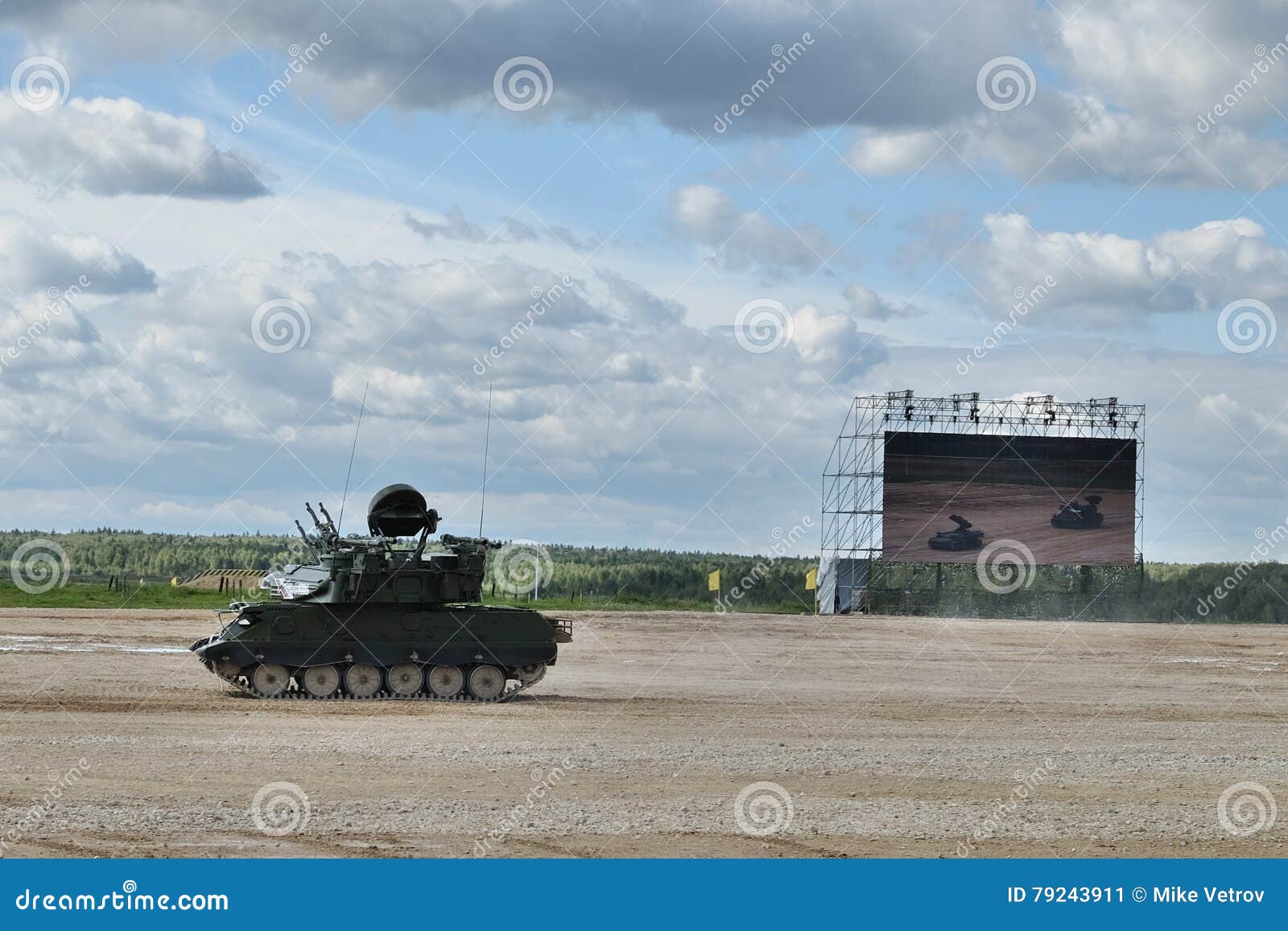Anti-aircraft Self-propelled System Editorial Photo - Image of military ...