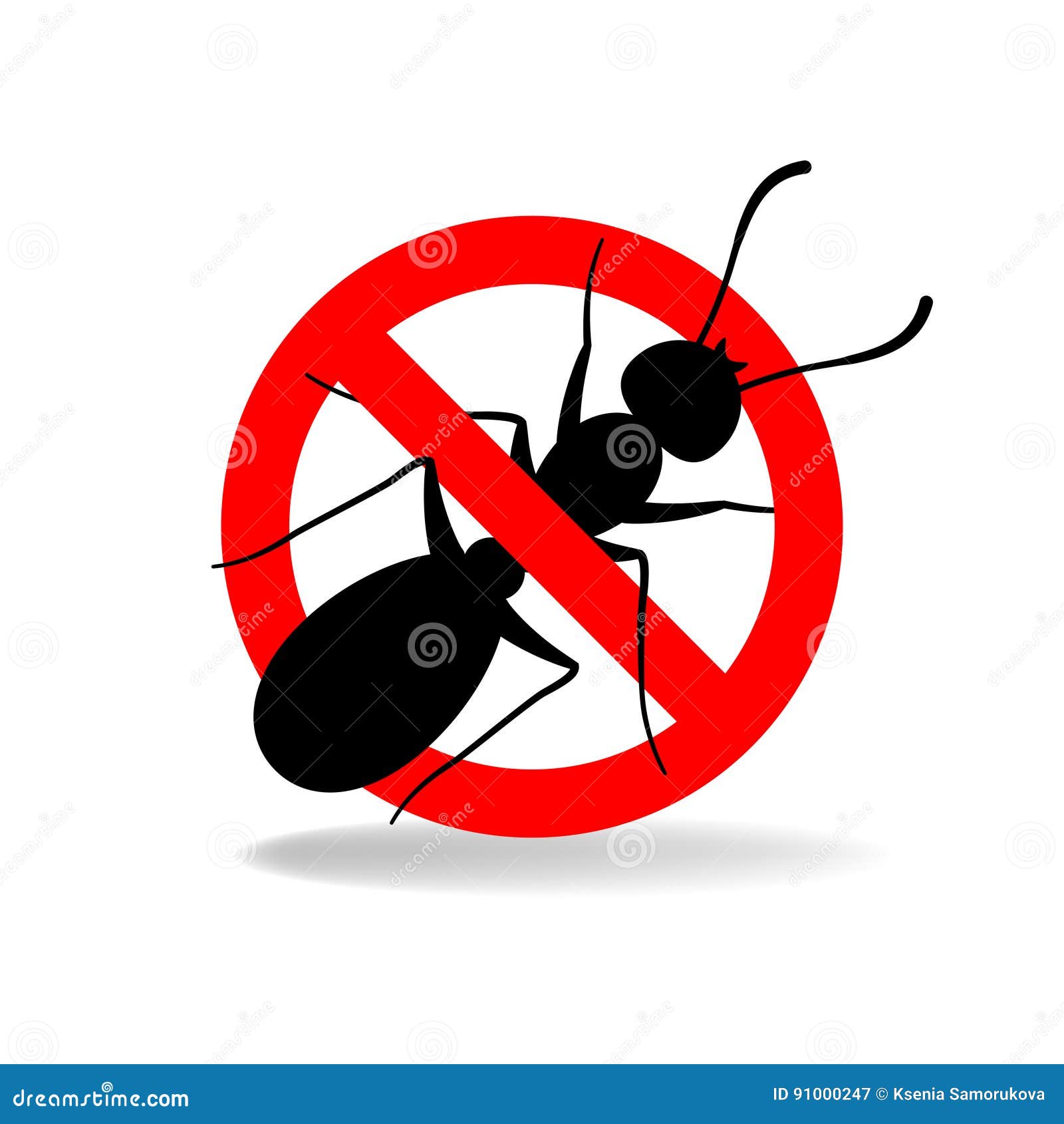 Bug Insecticide. Anti Insect Or Rat Icons. Red Crossed Symbols. Fly ...
