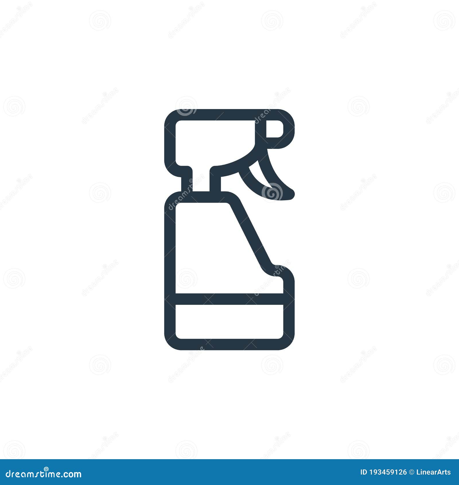 Anti Bug Icon Vector from Veterinary Concept. Thin Line Illustration of ...