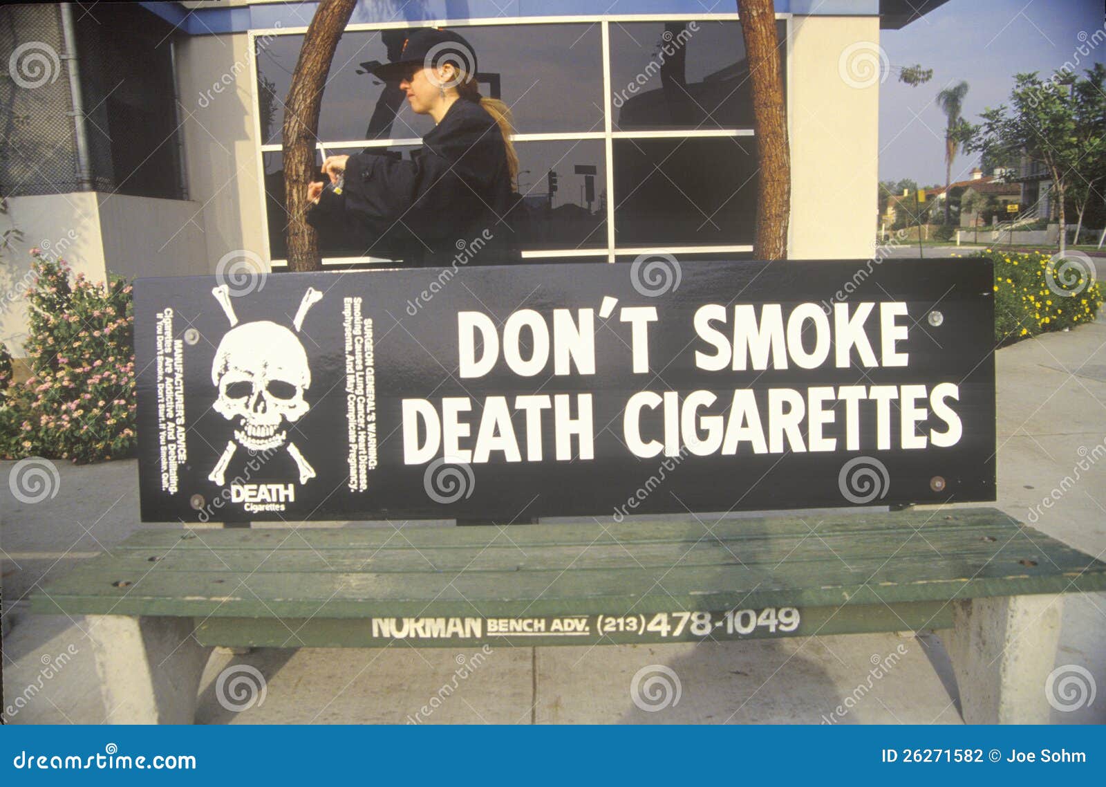Anti-cigarette slogan editorial photography. Image of anticigarette ...
