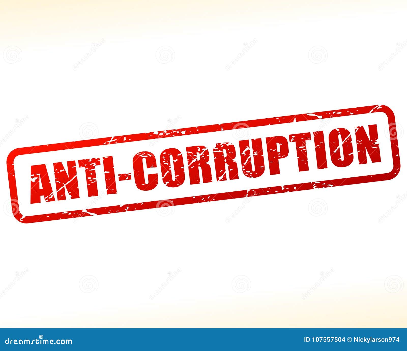 Anti Corruption Text Buffered Stock Vector - Illustration of icon ...