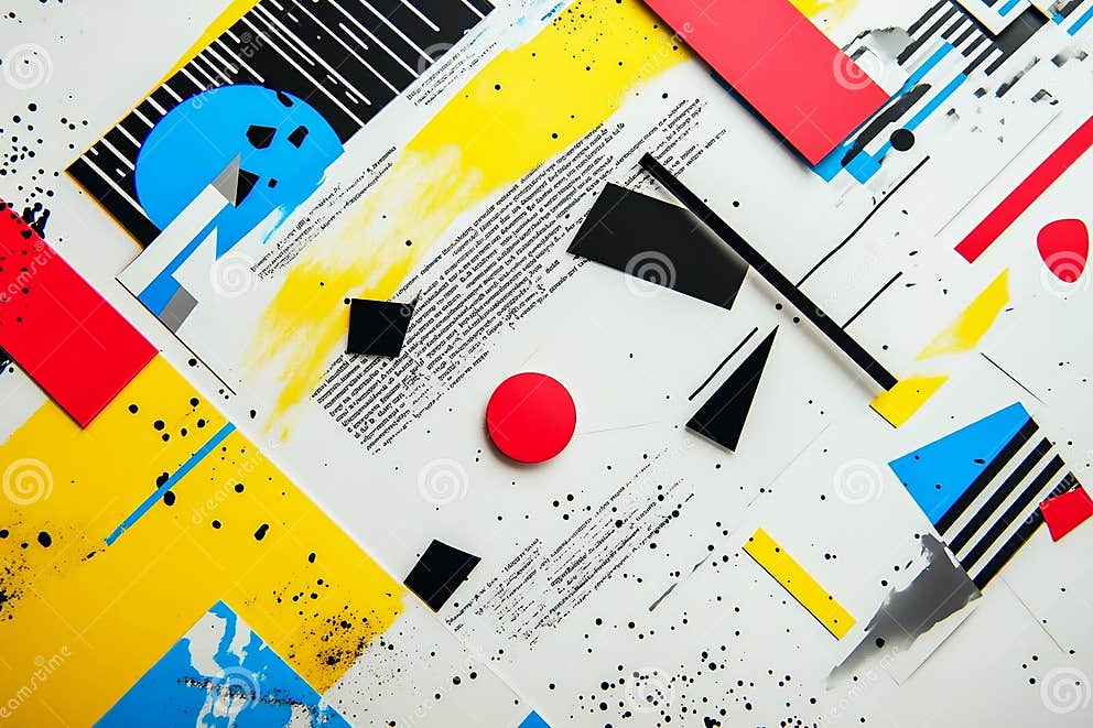 Anti Design Composition with Chaotic Structure and Unconventional ...