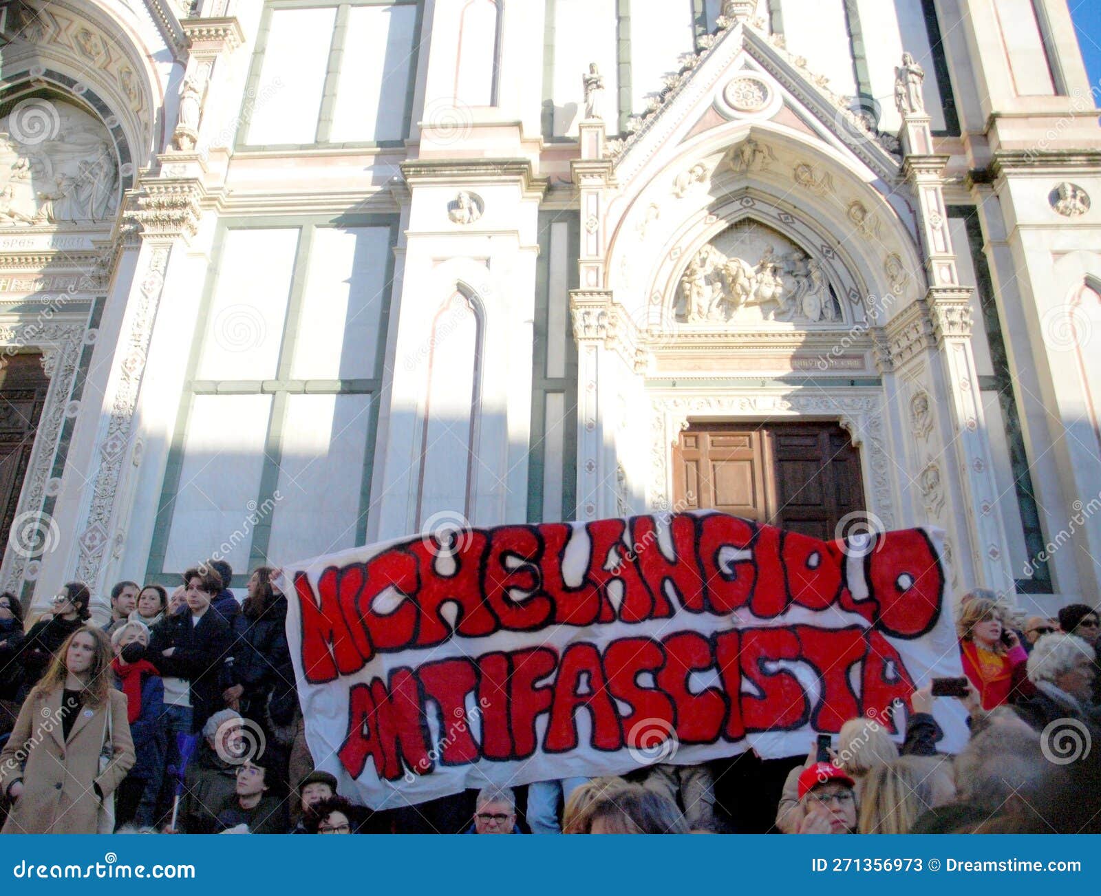 Anti-fascist Demonstration in Florence 04/03/23 Italy Editorial Stock ...
