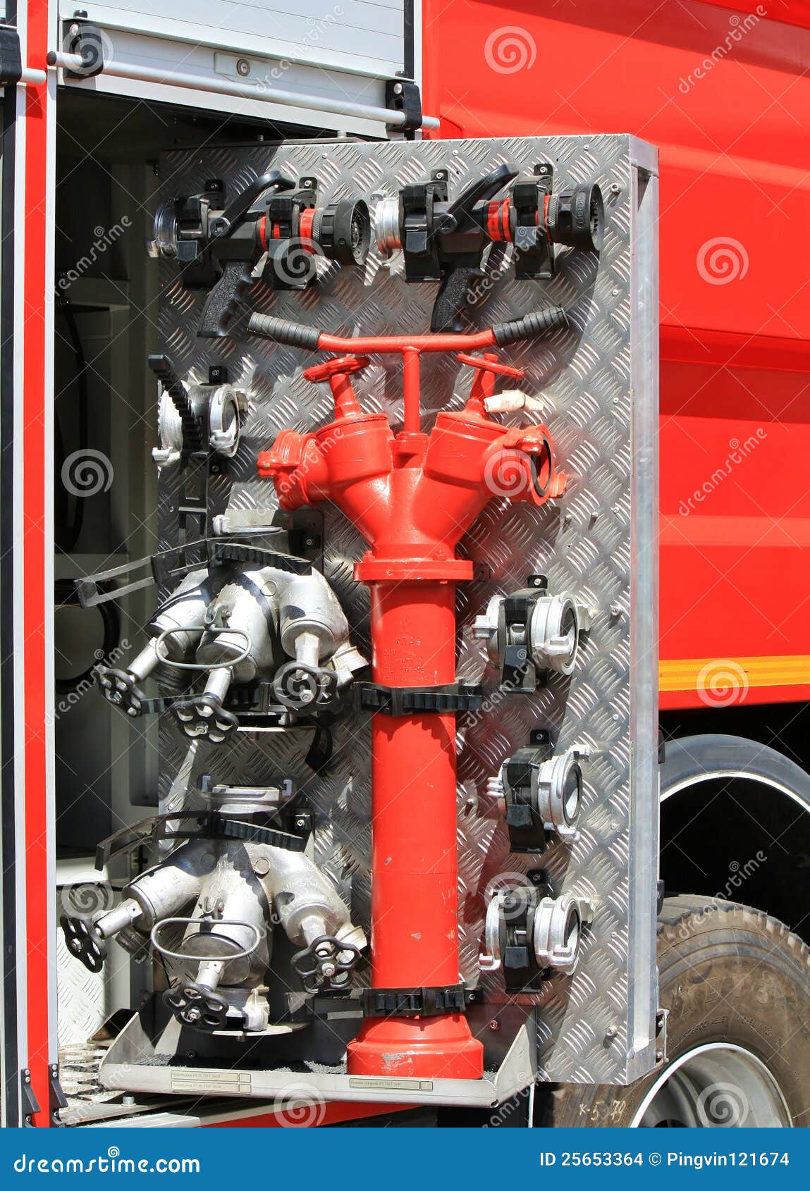 Anti-fire Equipment - Device for Water and Foam Stock Photo - Image of ...