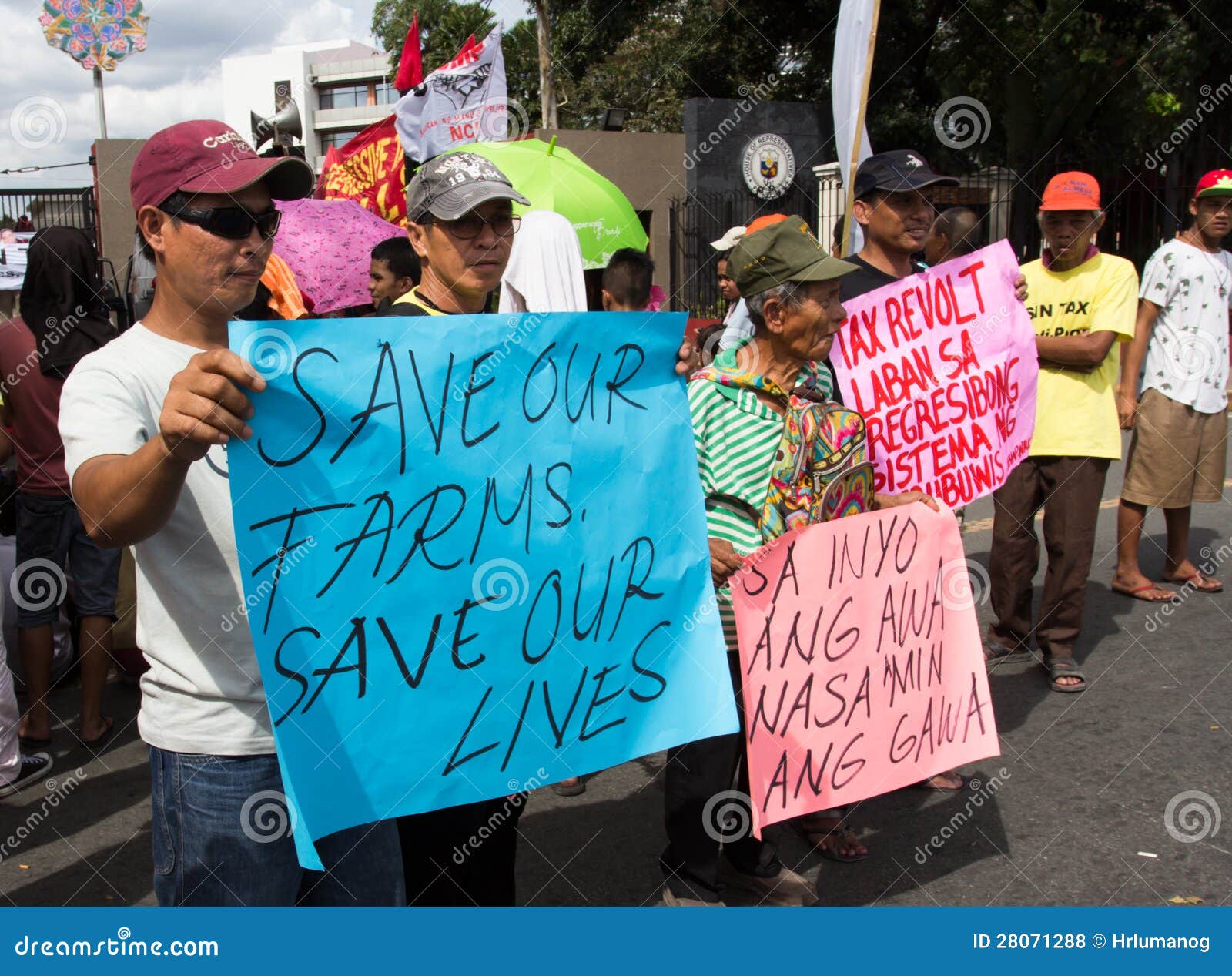 Anti-government Protest, Manila, Philippines Editorial Stock Photo ...
