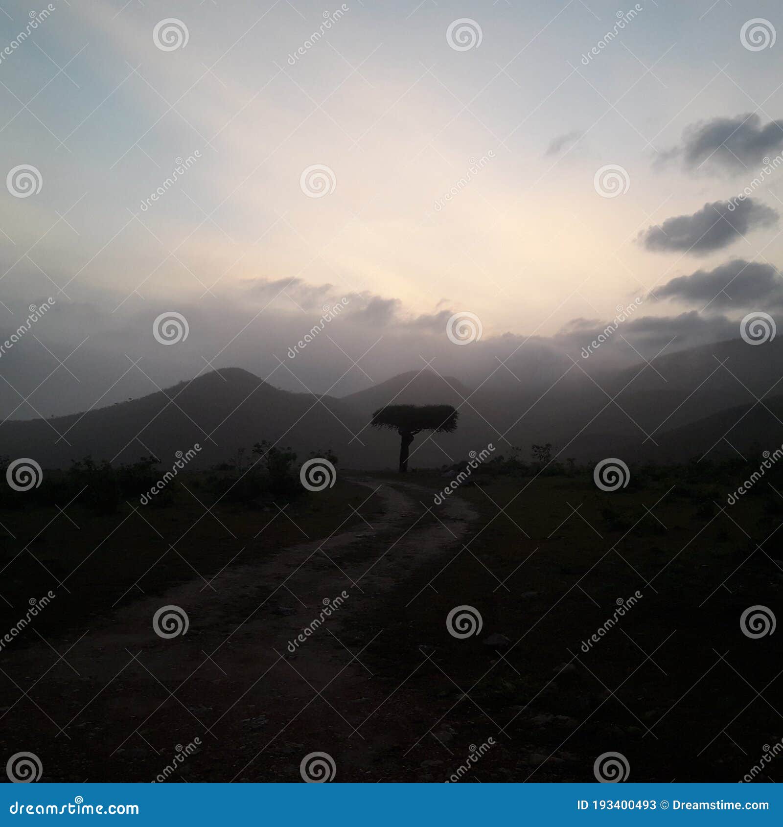 Anti-gravity Point in Mirbat,Oman Stock Image - Image of darkness ...