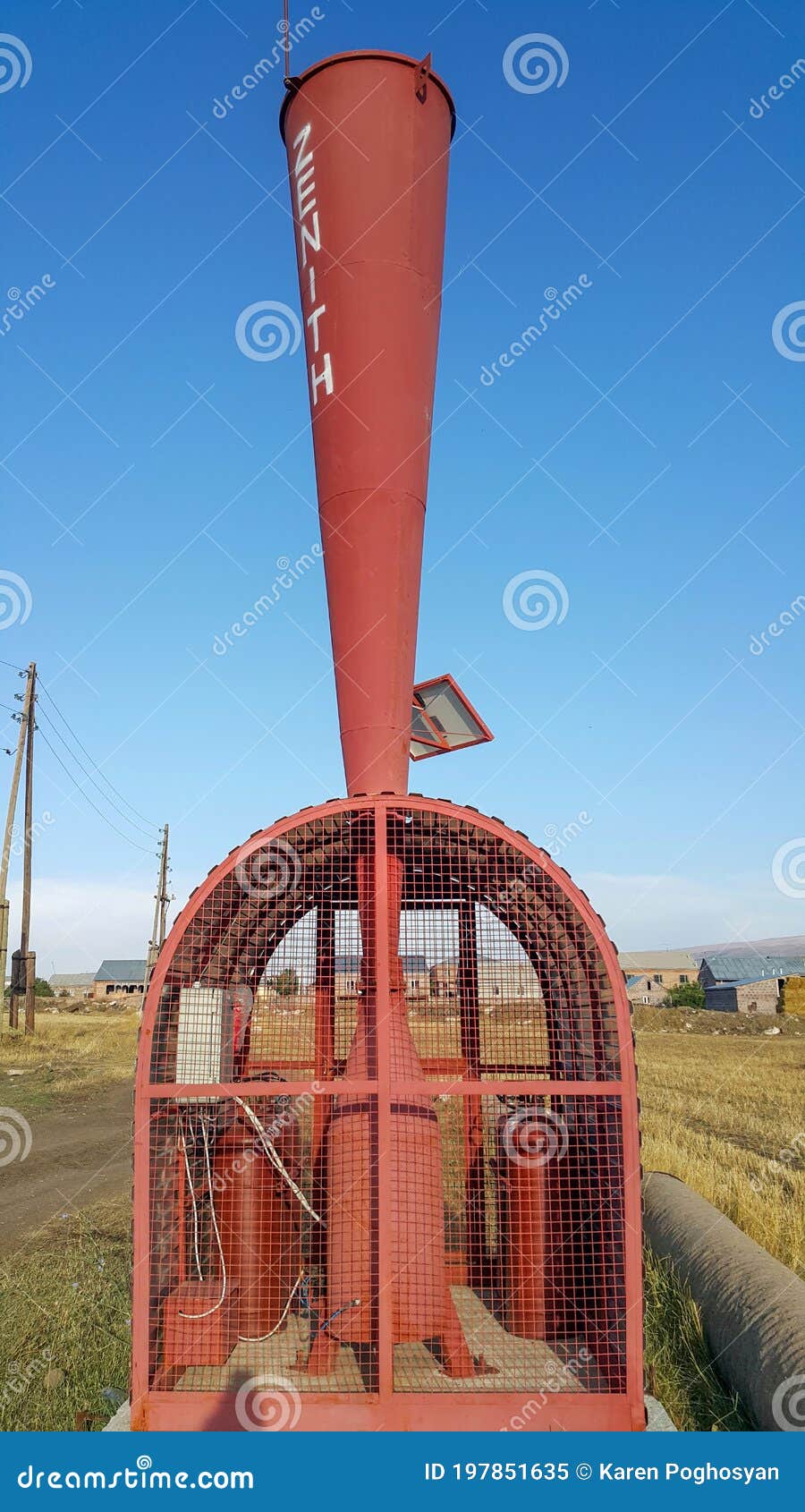 Anti-hail Rocket Launcher Inside the District and Local Hail Prevention ...