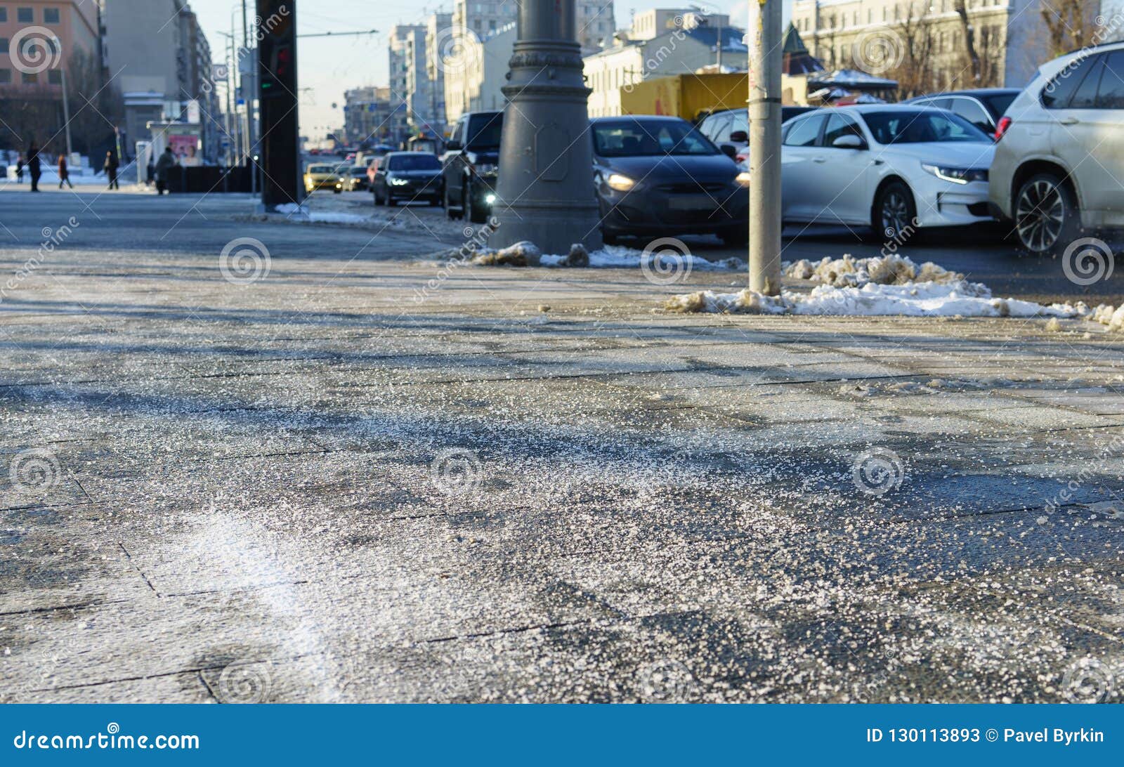 Anti-icing reagent stock image. Image of street, road - 130113893
