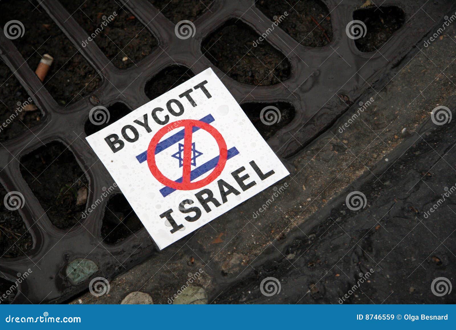 Anti-Israeli Protests in Paris Editorial Stock Image - Image of boycott ...