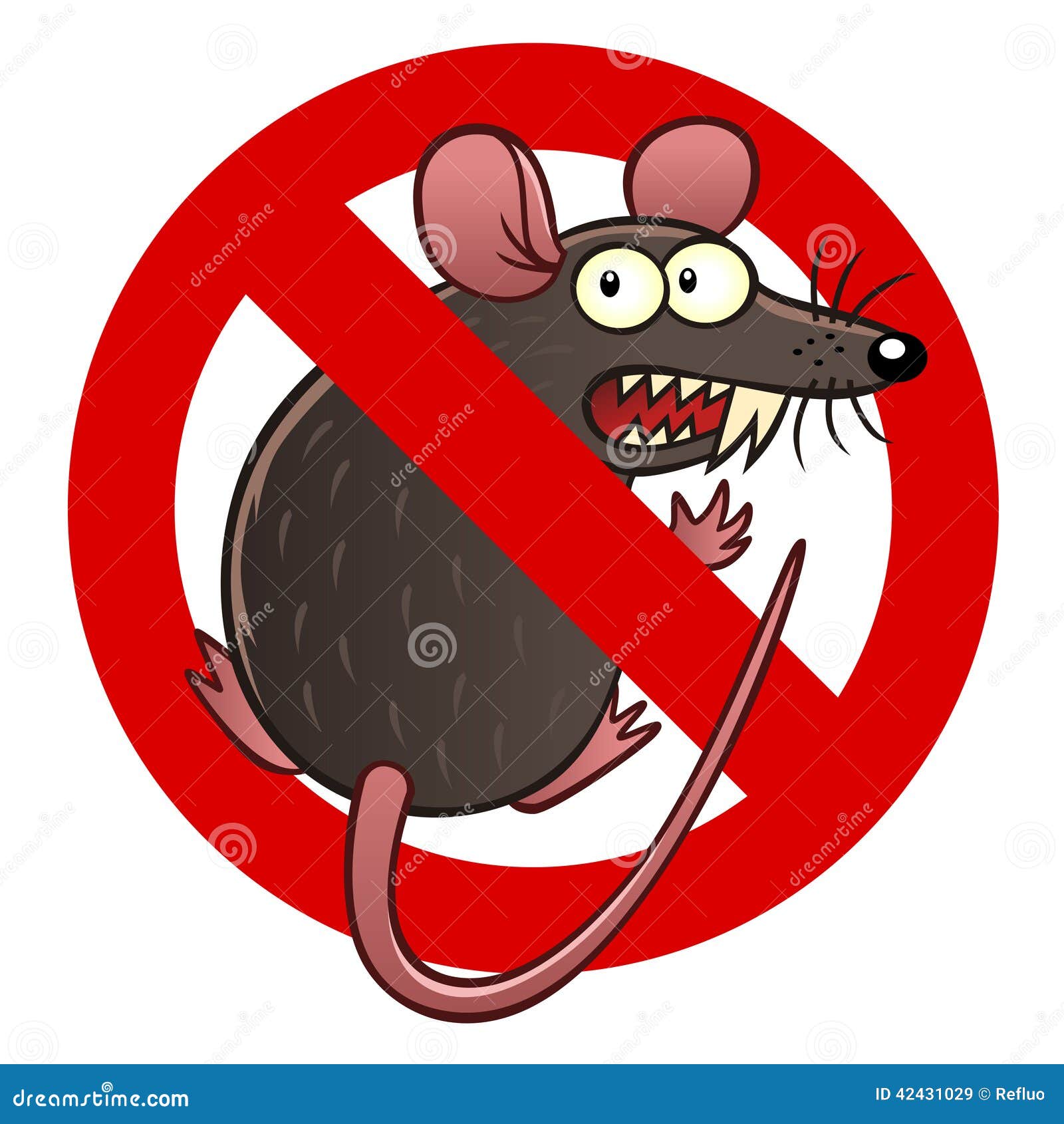 Anti Mouse Parasite No Rat No Pest Logo Vector Design Illustration ...