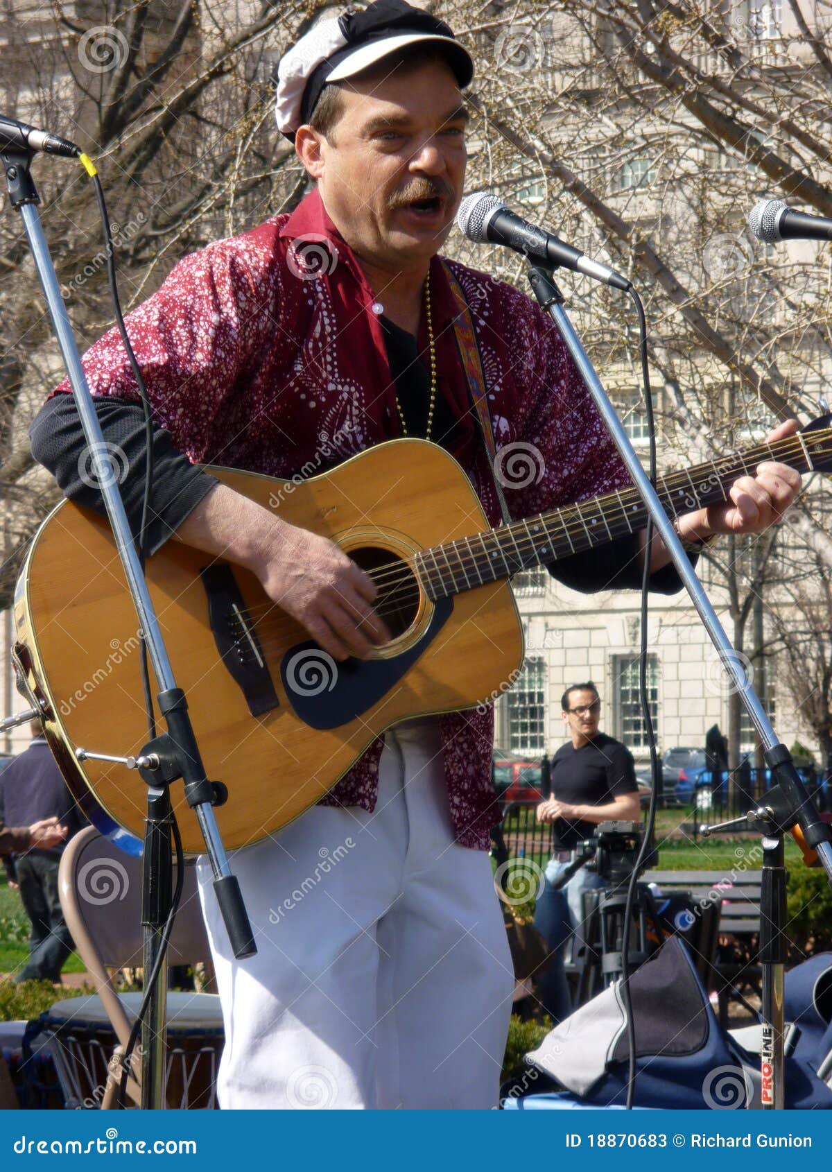 Anti Nuclear Protest Singer Editorial Stock Photo - Image of park ...