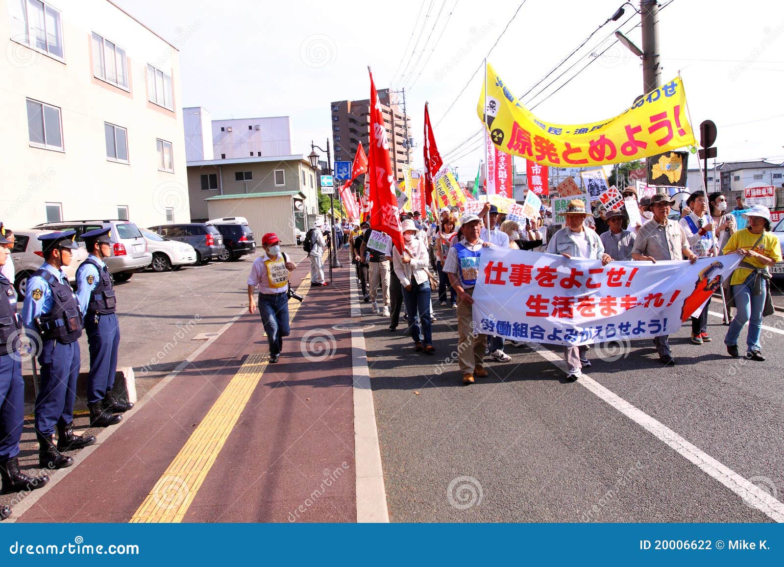 Anti-Nuclear Protests in Japan Editorial Photography - Image of ...