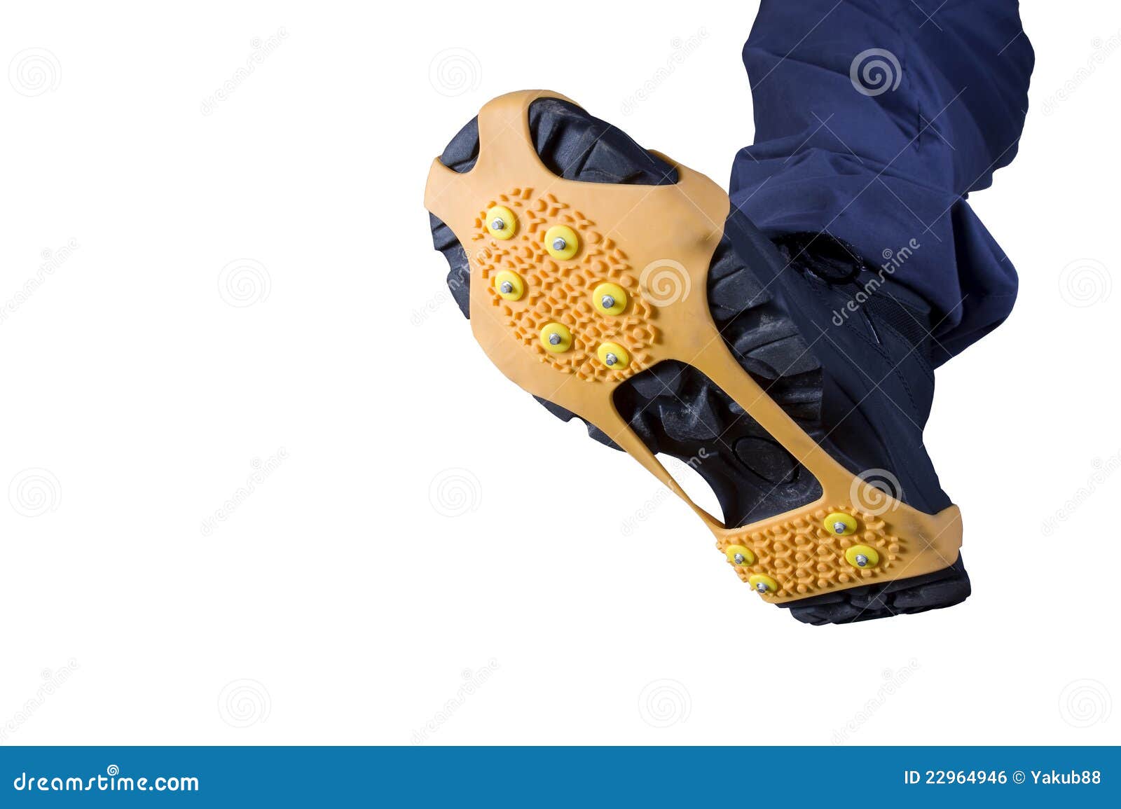 Anti Slip Round Metal Buttons On Pavement. Pedestrian Crossing Equipped ...