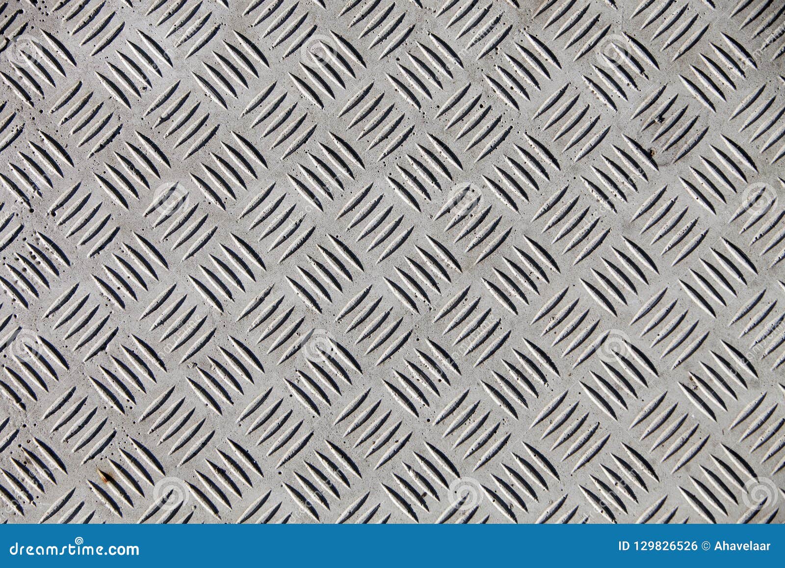 Anti Slip Pattern on Concrete Part of Construction Stock Photo - Image ...