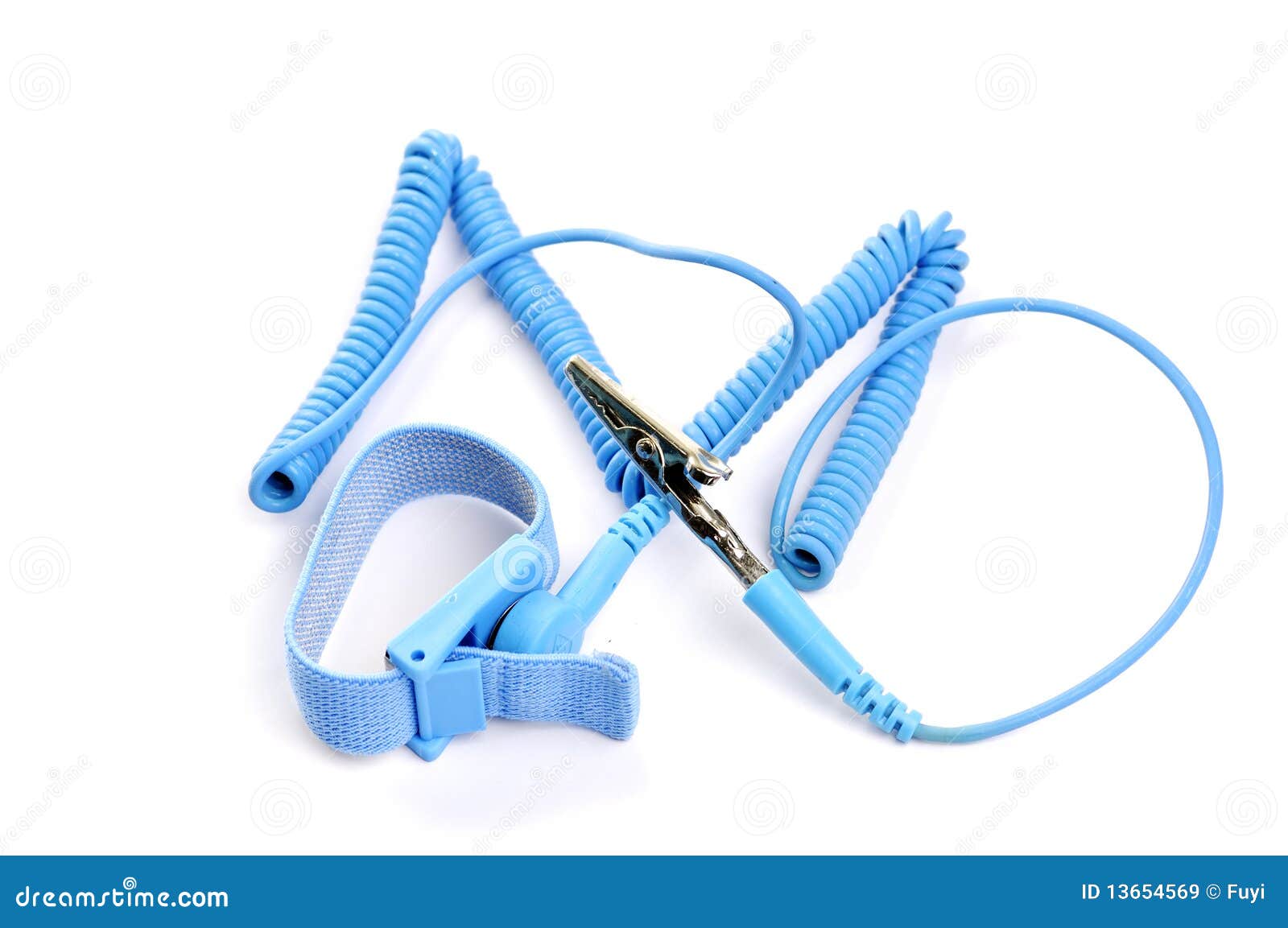 Anti-static wristband stock image. Image of protection - 13654569