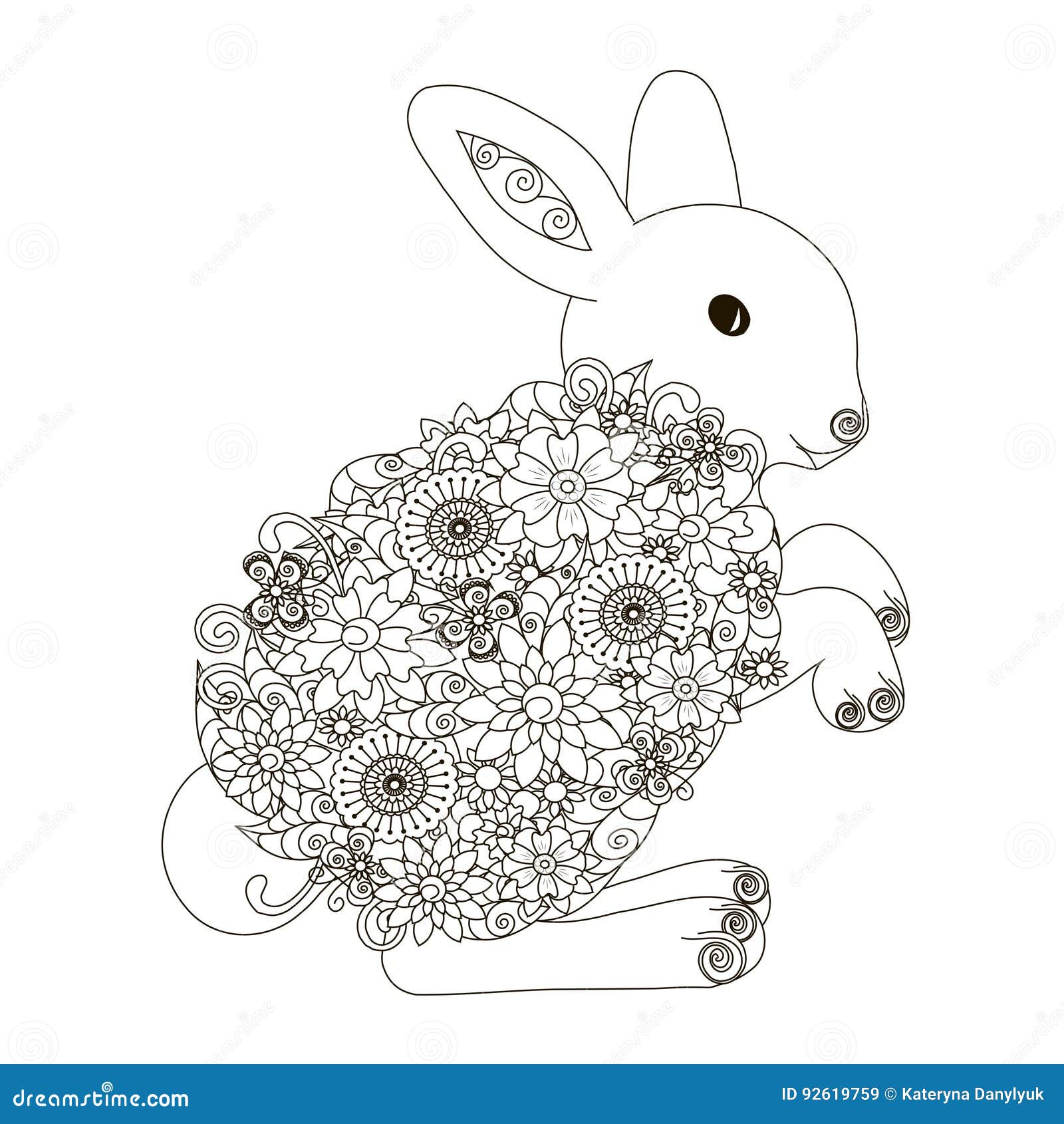 Abstract Rabbit Painting In The Style Of Pablo Picasso. Animals Art ...