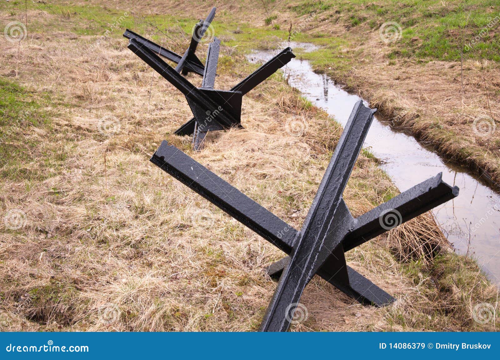 Anti-tank imagem de stock. Imagem de antitanque, europa - 14086379