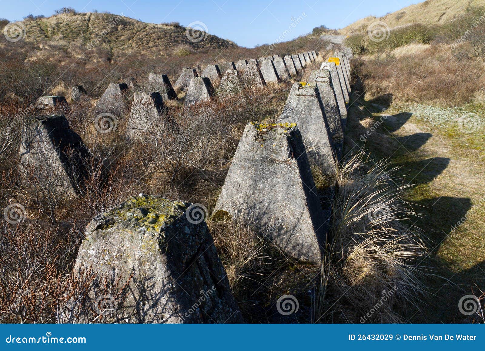 Anti Tank Cubes, Stone World War Two Invasion Defences, Power St ...