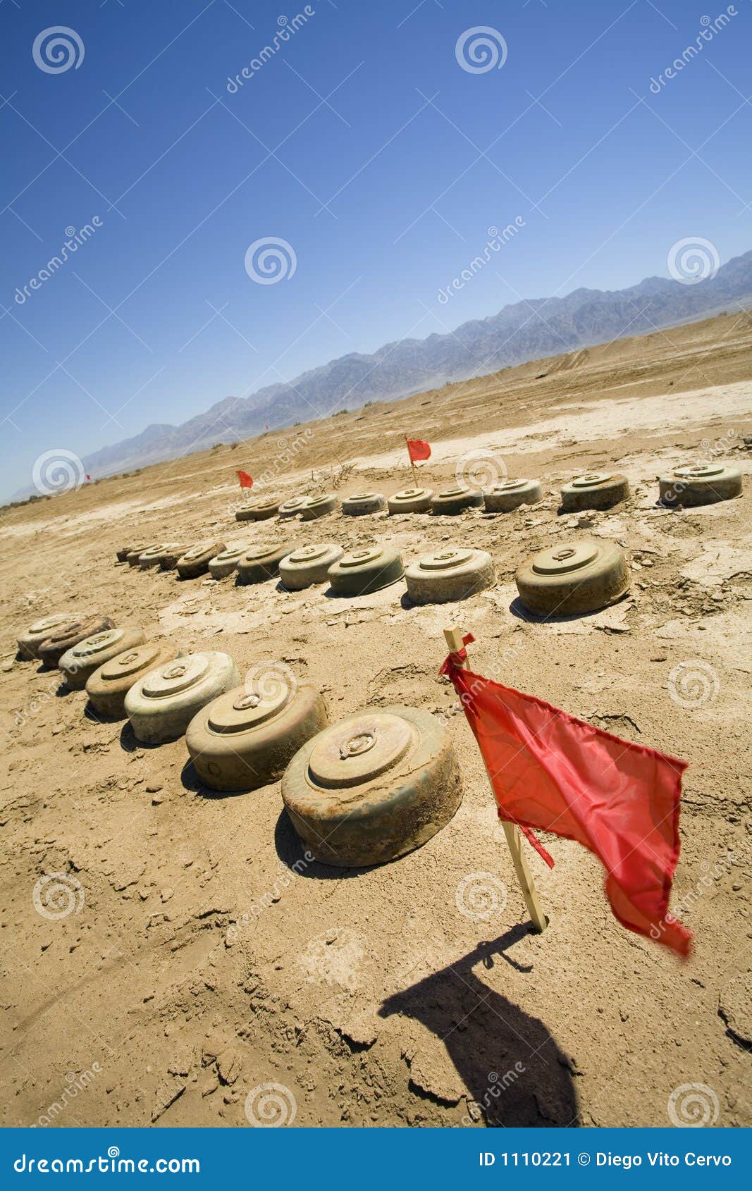 Anti tank mines stock image. Image of danger, explosion - 1110221