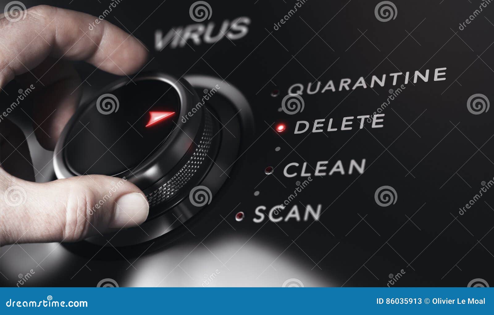 Anti Virus Protection, Detection and Removal Program Stock Illustration ...
