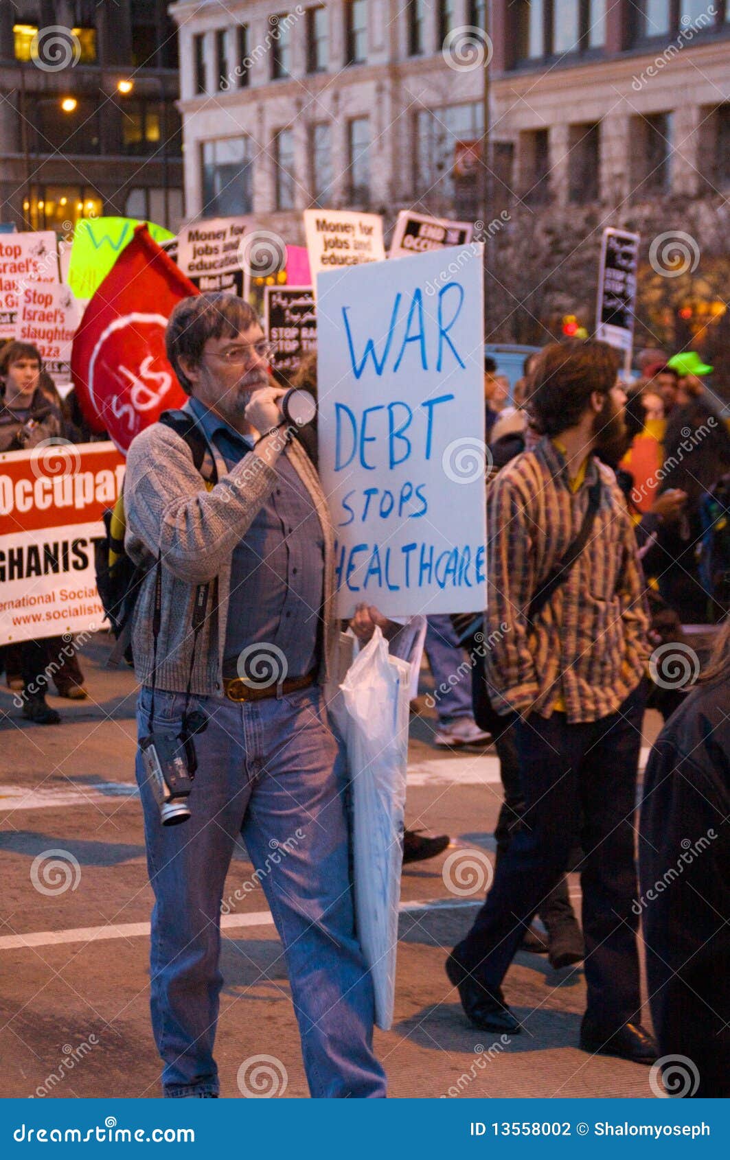 Anti-war Protest editorial photography. Image of peace - 13558002