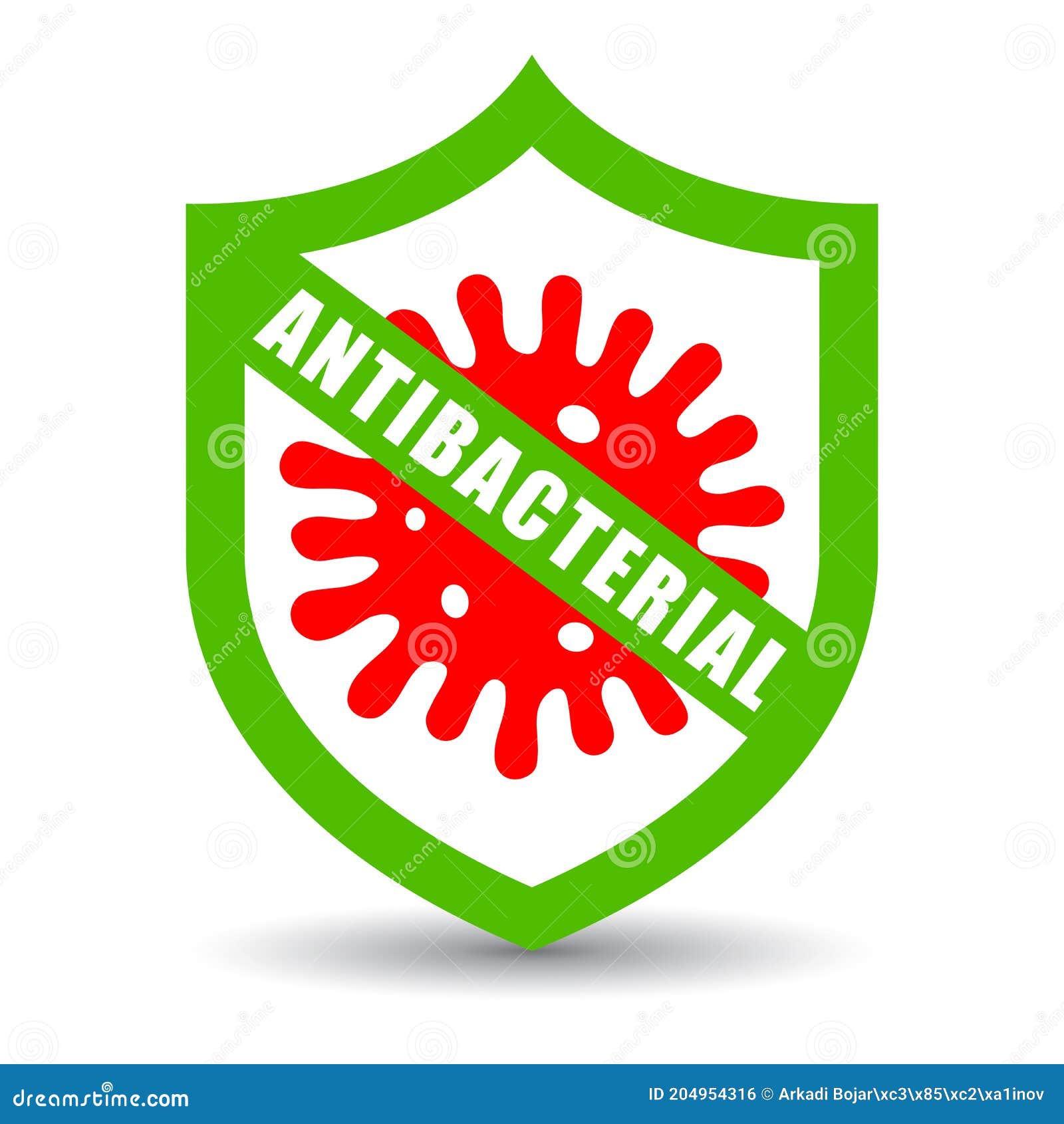 Antibacterial vector icon stock vector. Illustration of bacterial ...