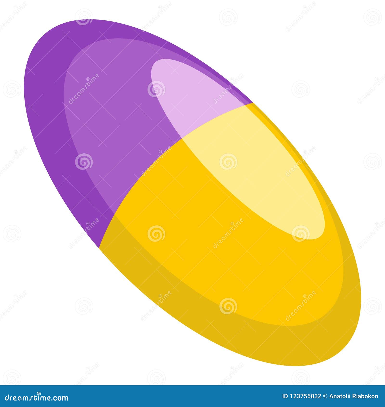 Antibiotic Icon, Cartoon Style Stock Illustration - Illustration of ...