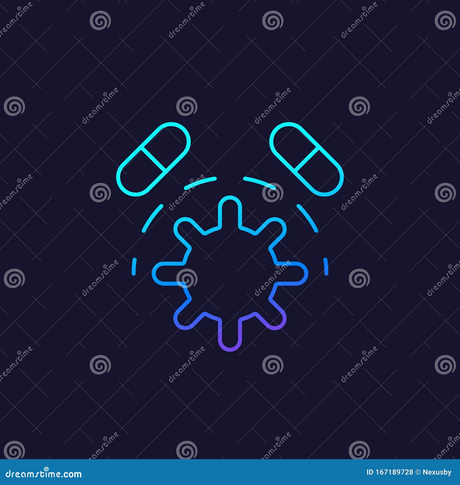 Antibiotic Resistance Vector Icon Stock Vector - Illustration of ...