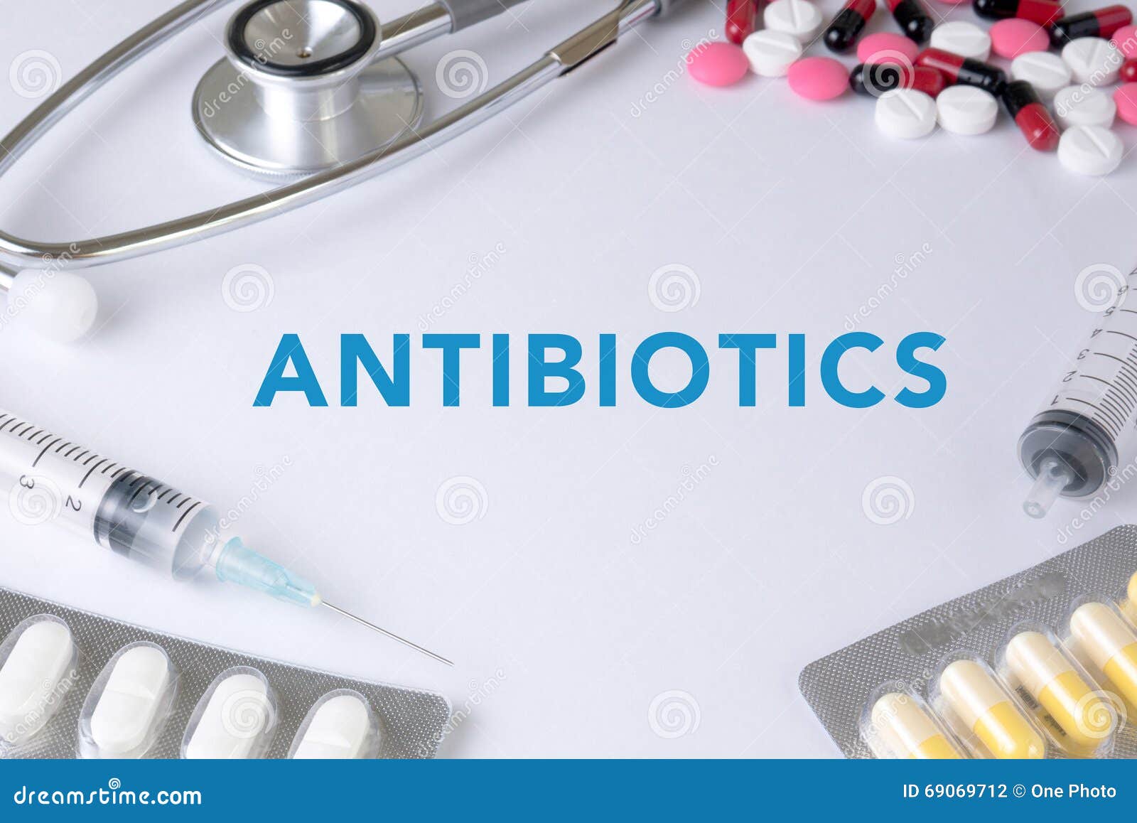 ANTIBIOTIKUM-KONZEPT stockfoto. Bild von fokus, doktor - 69069712