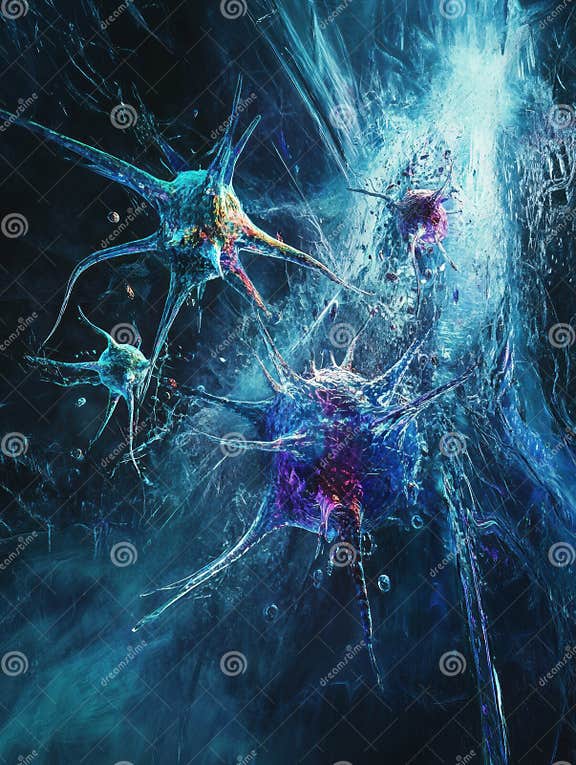 Antibodies Attacking a Virus in a Dynamic Depiction of Immune Response ...