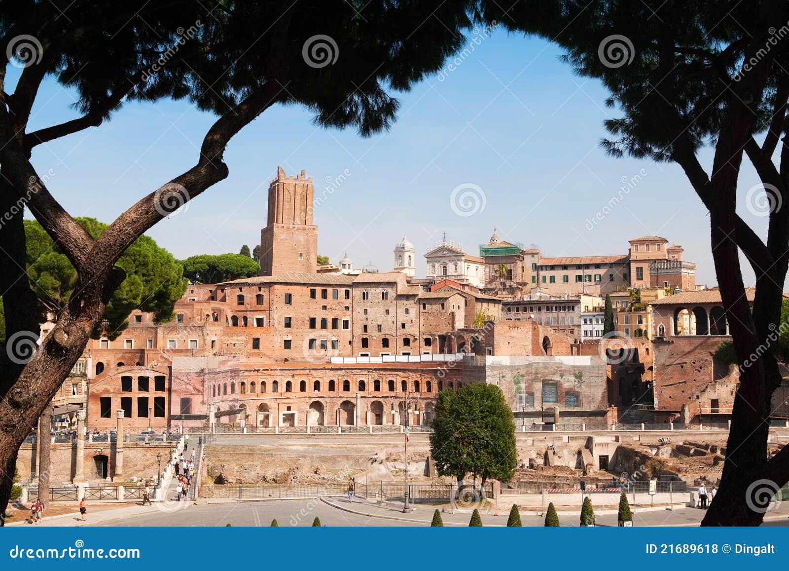 Antic Rome ruins stock photo. Image of capitol, capital - 21689618