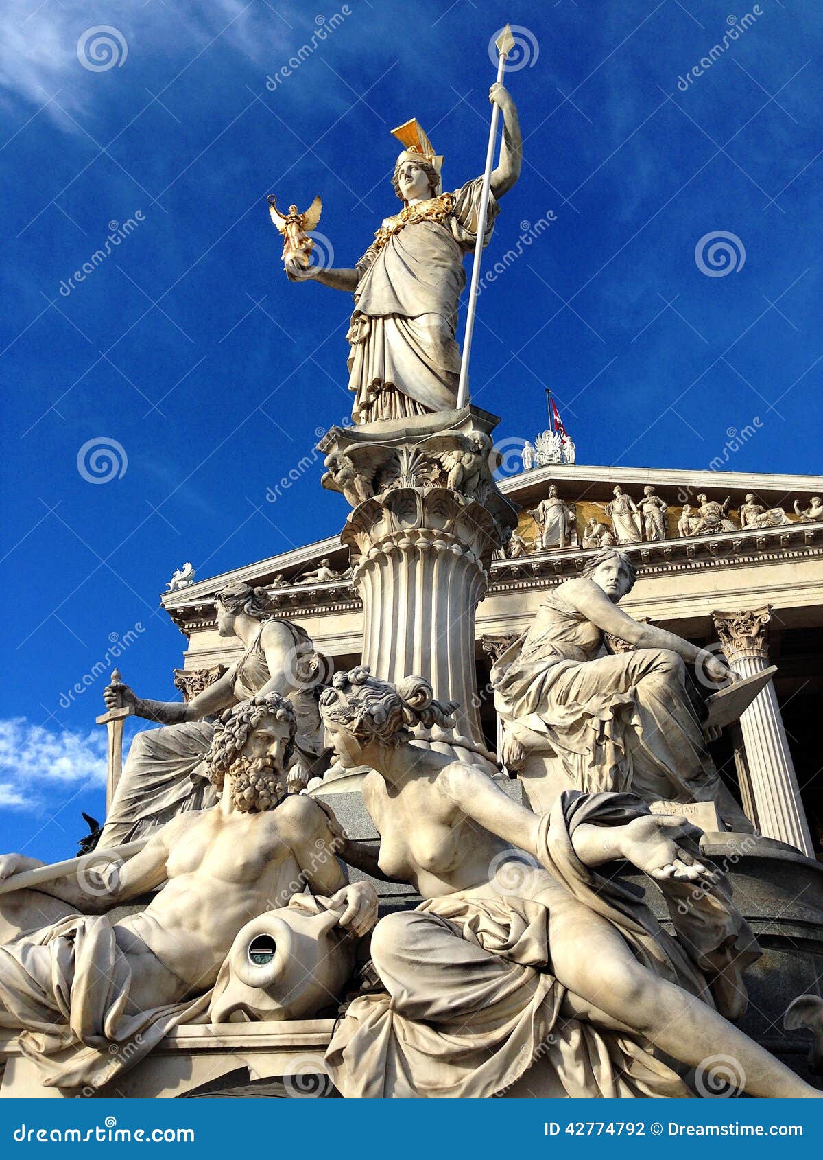 An antic statue stock photo. Image of governers, history - 42774792