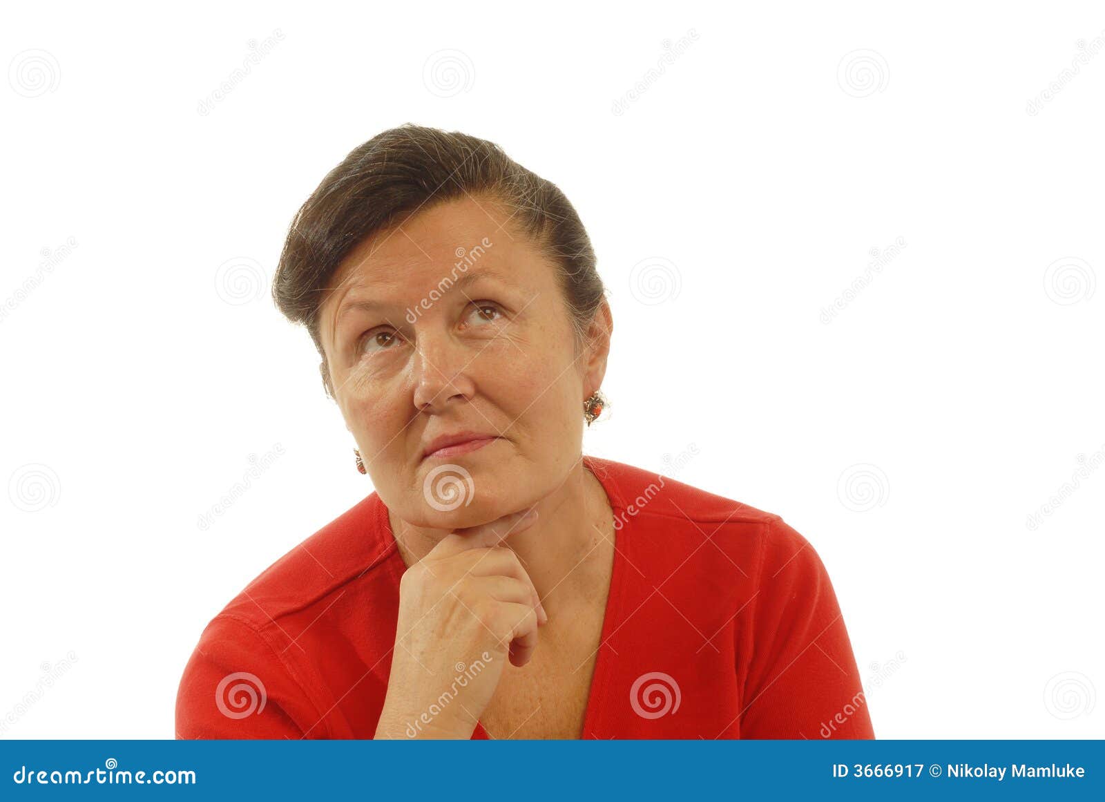 Anticipating something stock image. Image of female, people - 3666917