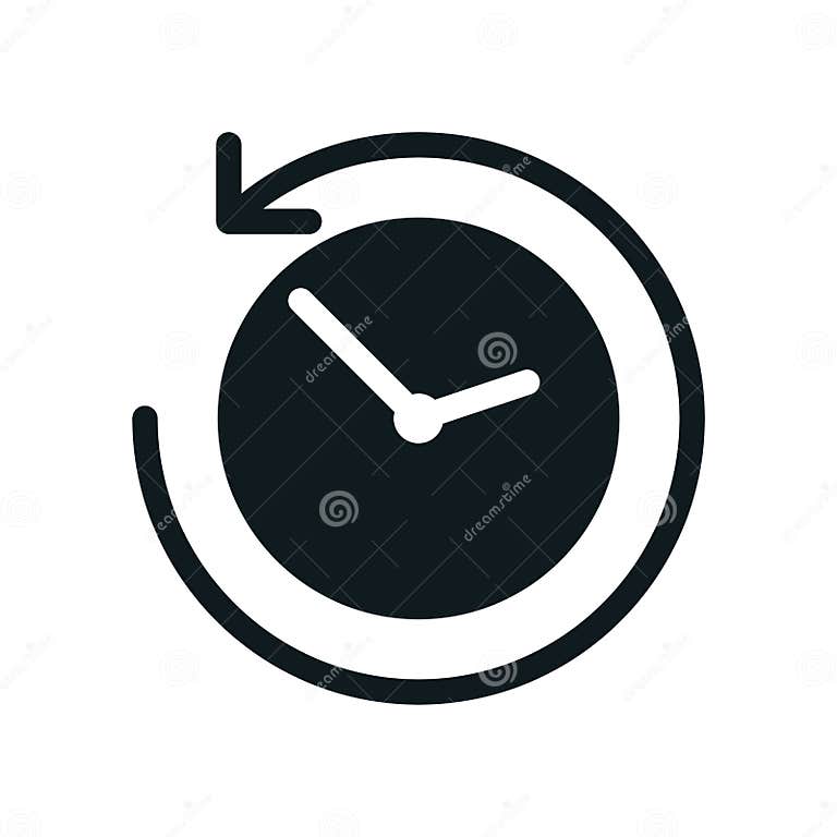 Anticlockwise icon. stock vector. Illustration of arrows - 192470284