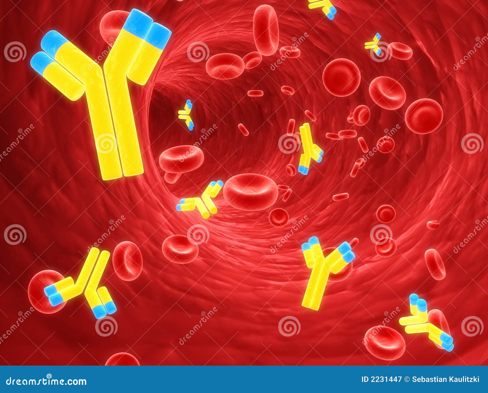 Anticorps illustration stock. Illustration du science - 2231447