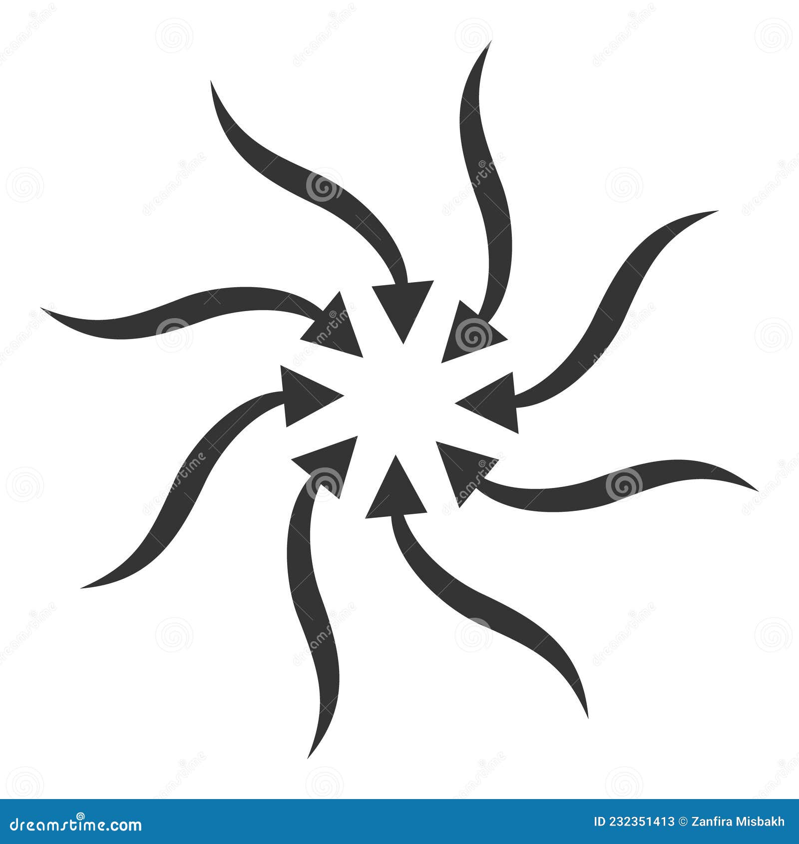 Cyclone And Anticyclone Meteorology Science Vector Illustration Diagram ...