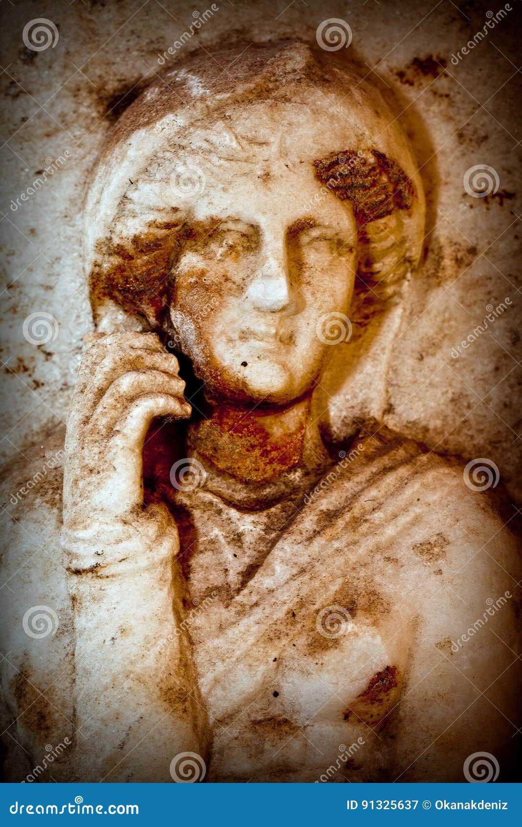 Antiek Grieks Art Barble Background Stock Afbeelding - Image of ...