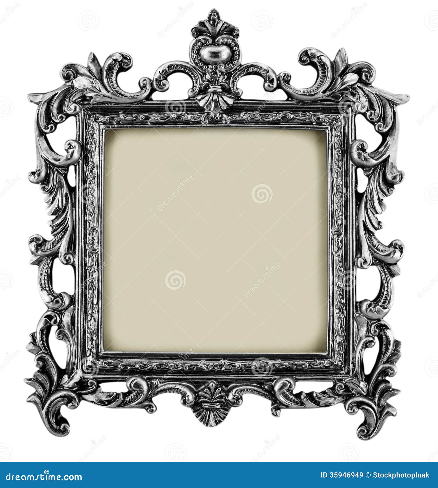 Antiek kader stock afbeelding. Image of orneren, grens - 35946949