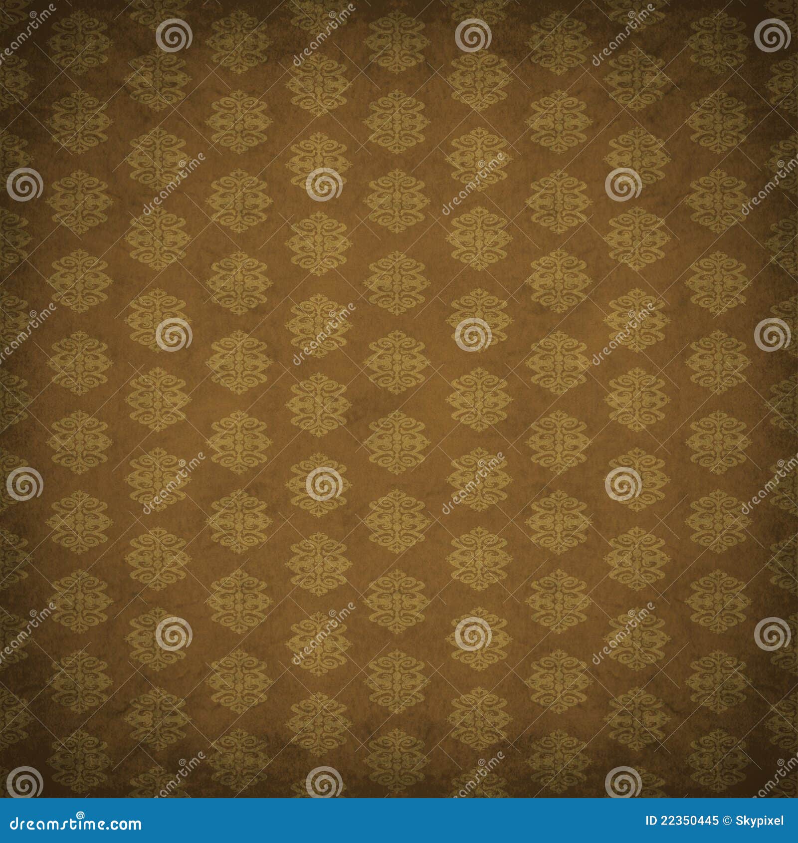 Antiek oud behang stock illustratie. Illustration of stijl - 22350445