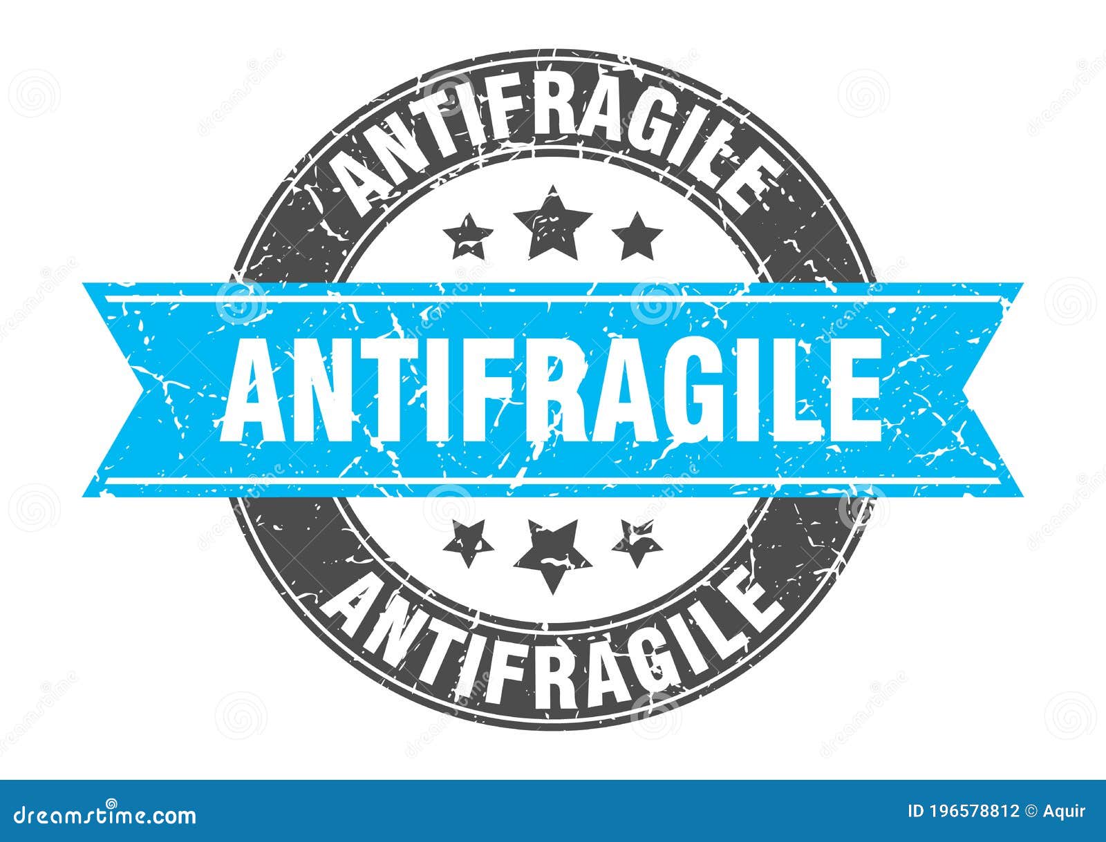 Antifragile stamp stock vector. Illustration of circle - 196578812
