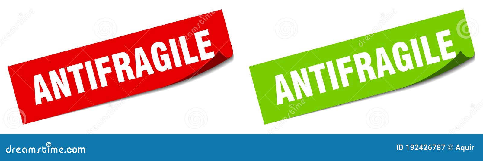 Antifragile Sticker. Antifragile Sign Set Stock Vector - Illustration ...