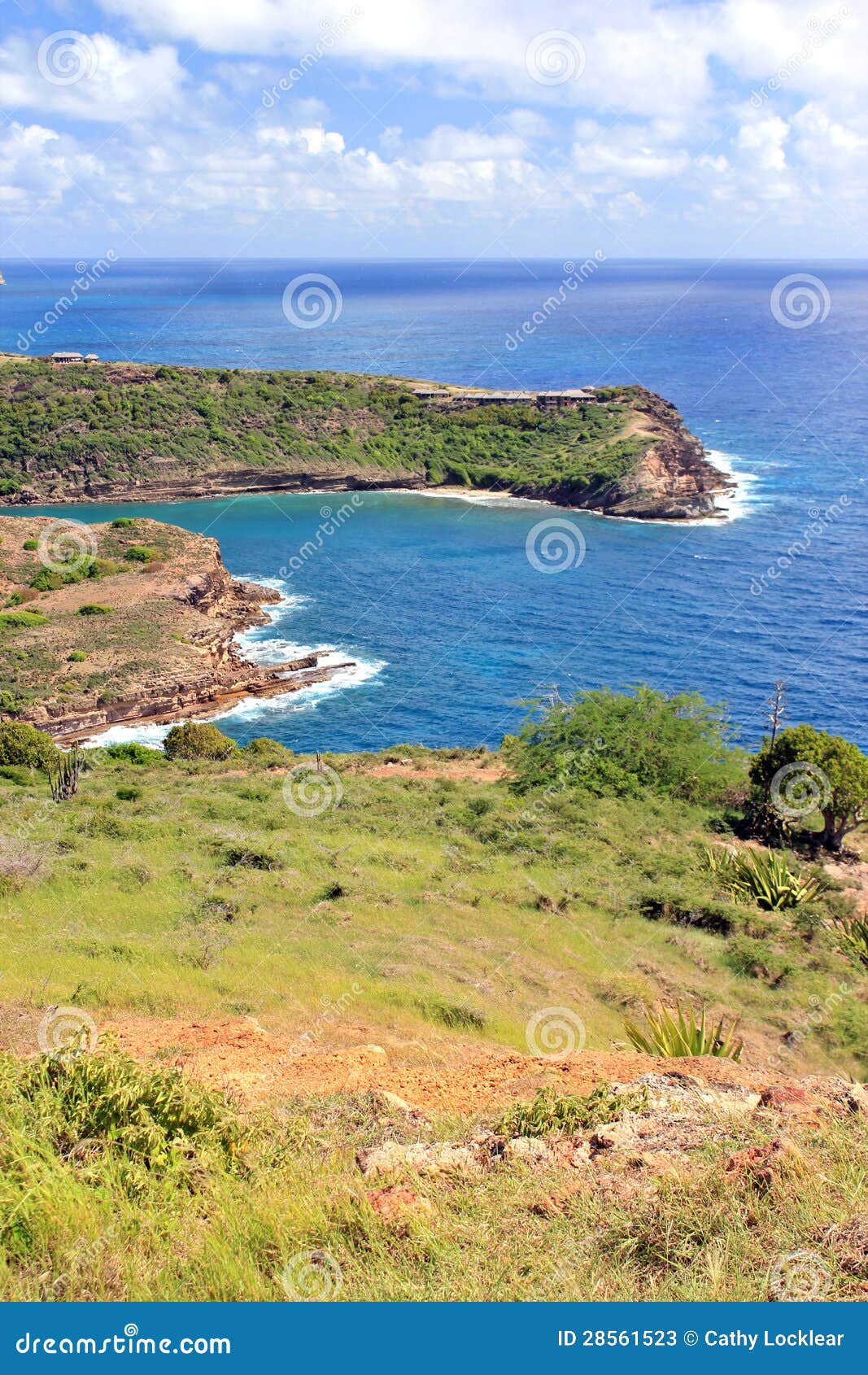 Antigua landscape 4 stock image. Image of historic, antiguan - 28561523